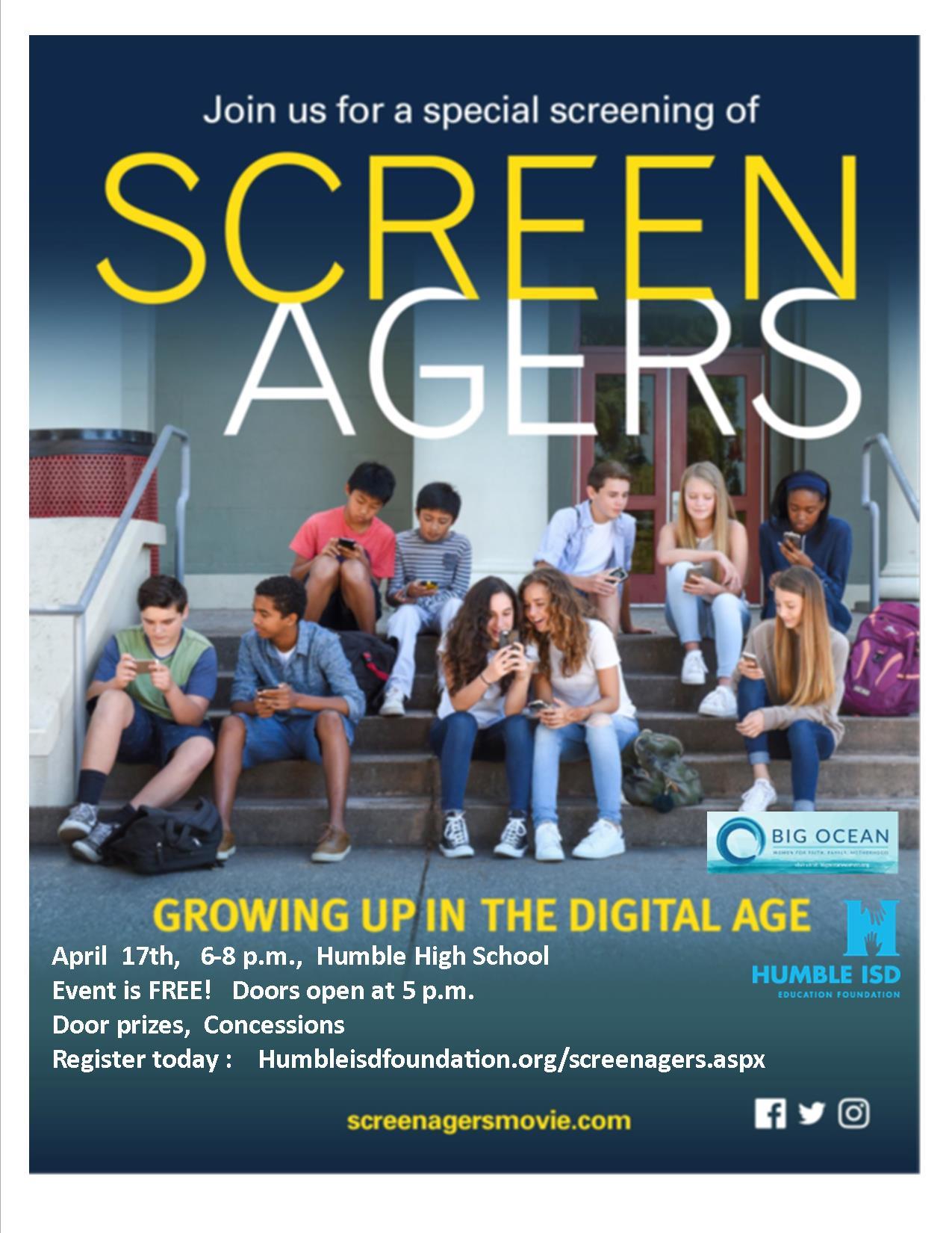 “Screenagers” to show the impact technology has on kids next week