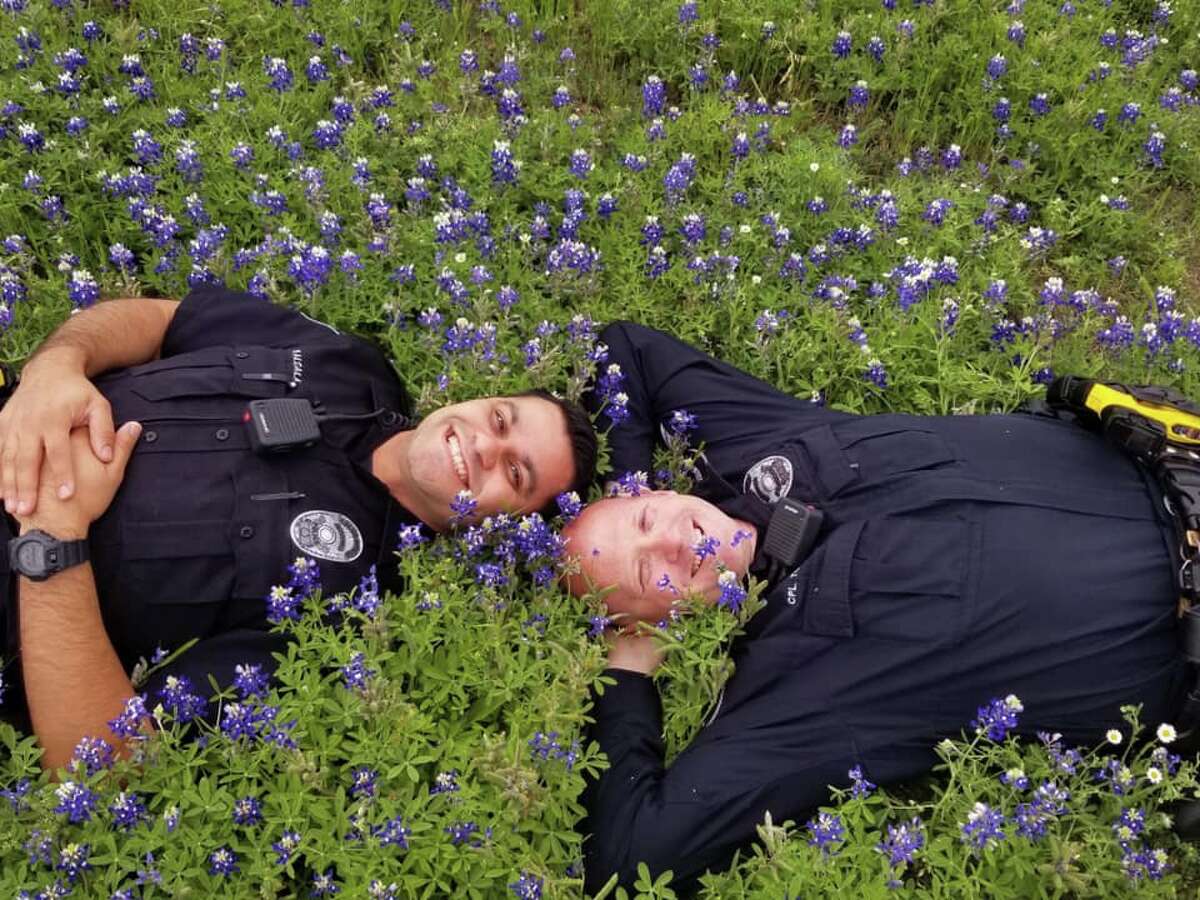 Back The Bluebonnets Challenge shows Texas cops hilariously frolicking ...