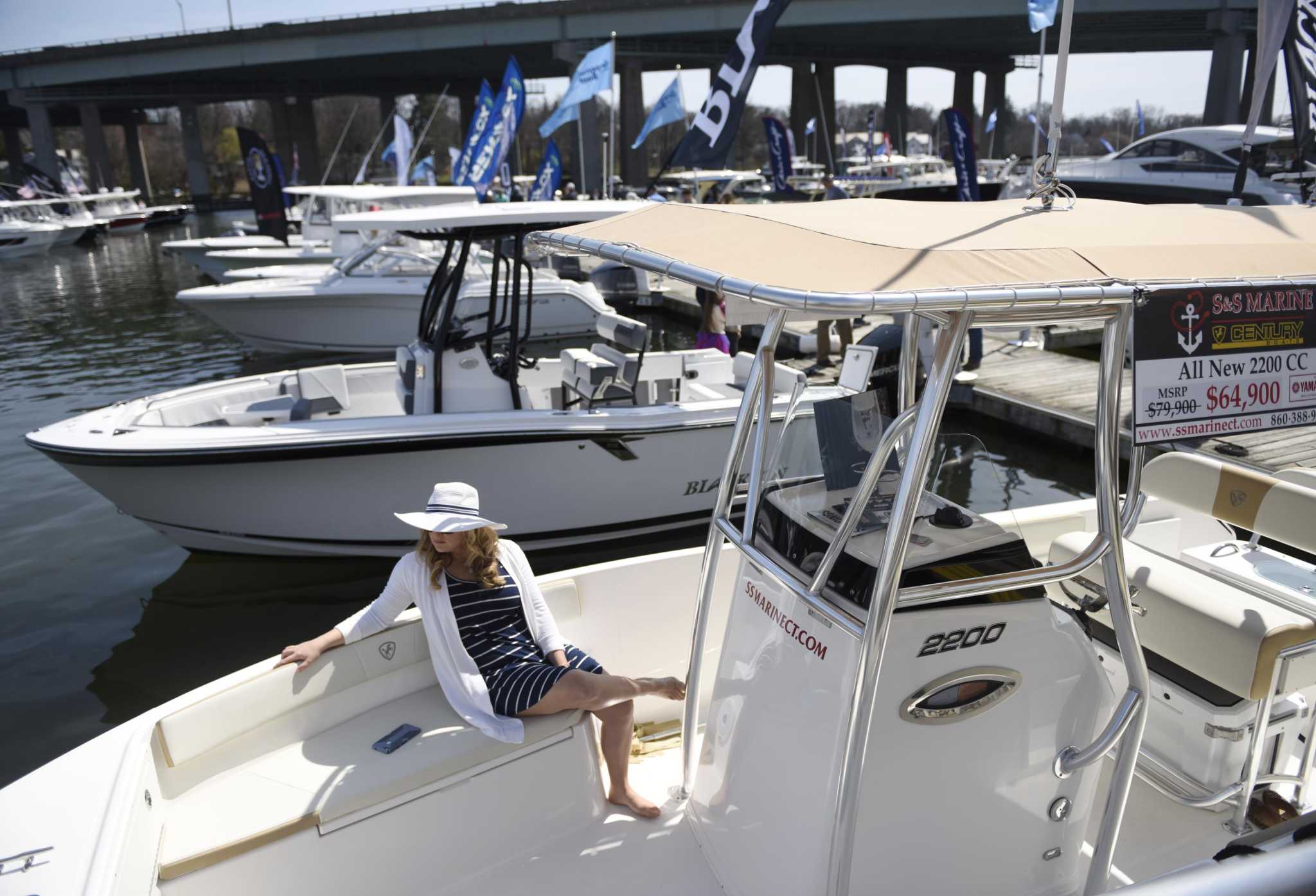 Hitting the water at the Greenwich Boat Show