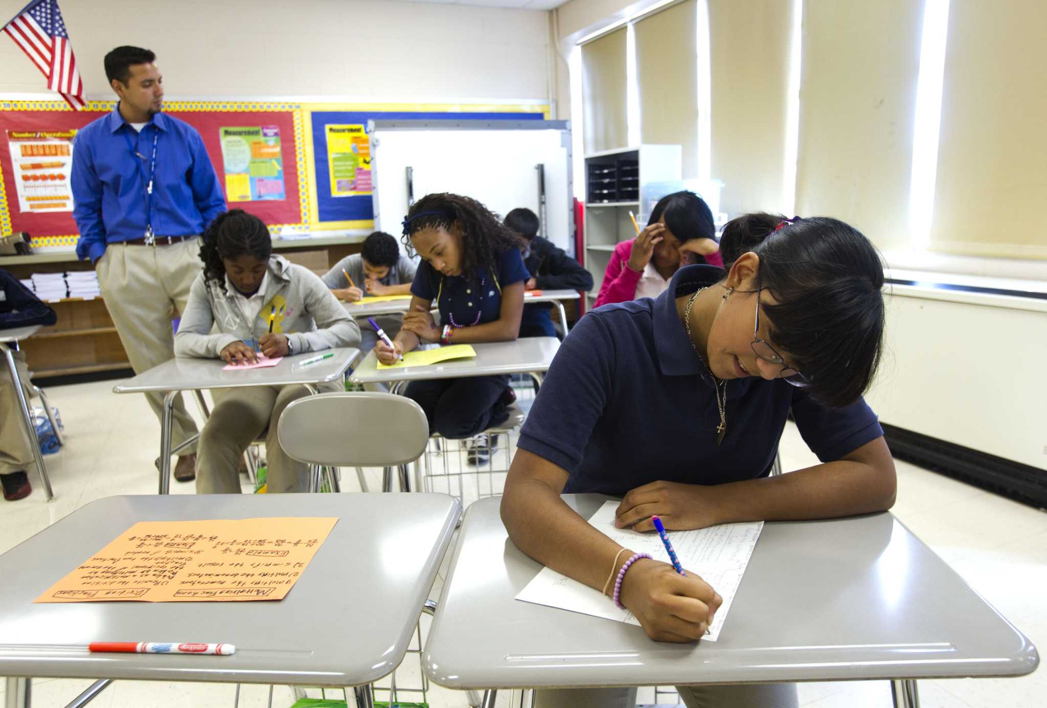 Citing poor results, HISD considers closing school for held-back students