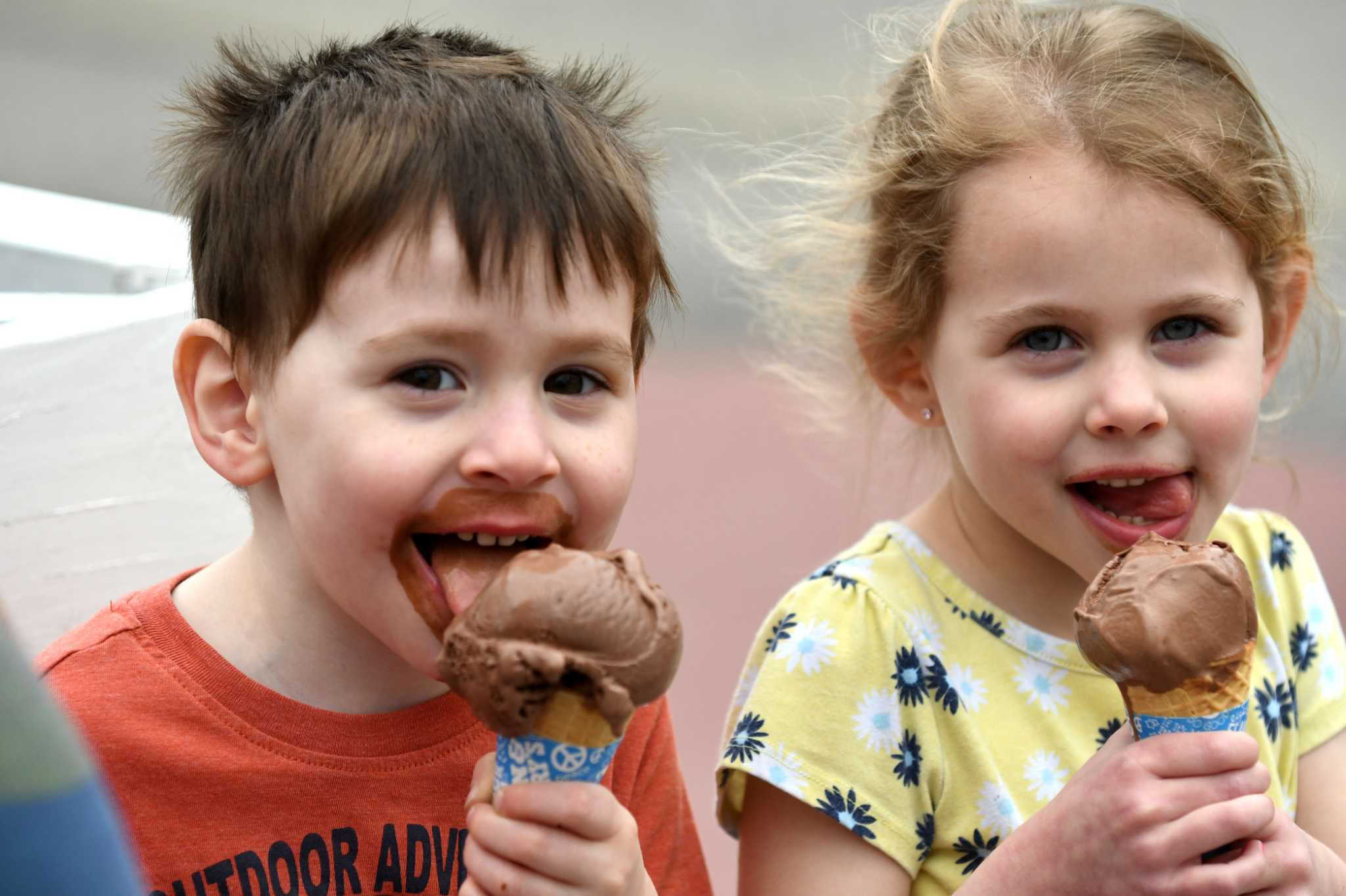 Photos: Free Cone Day