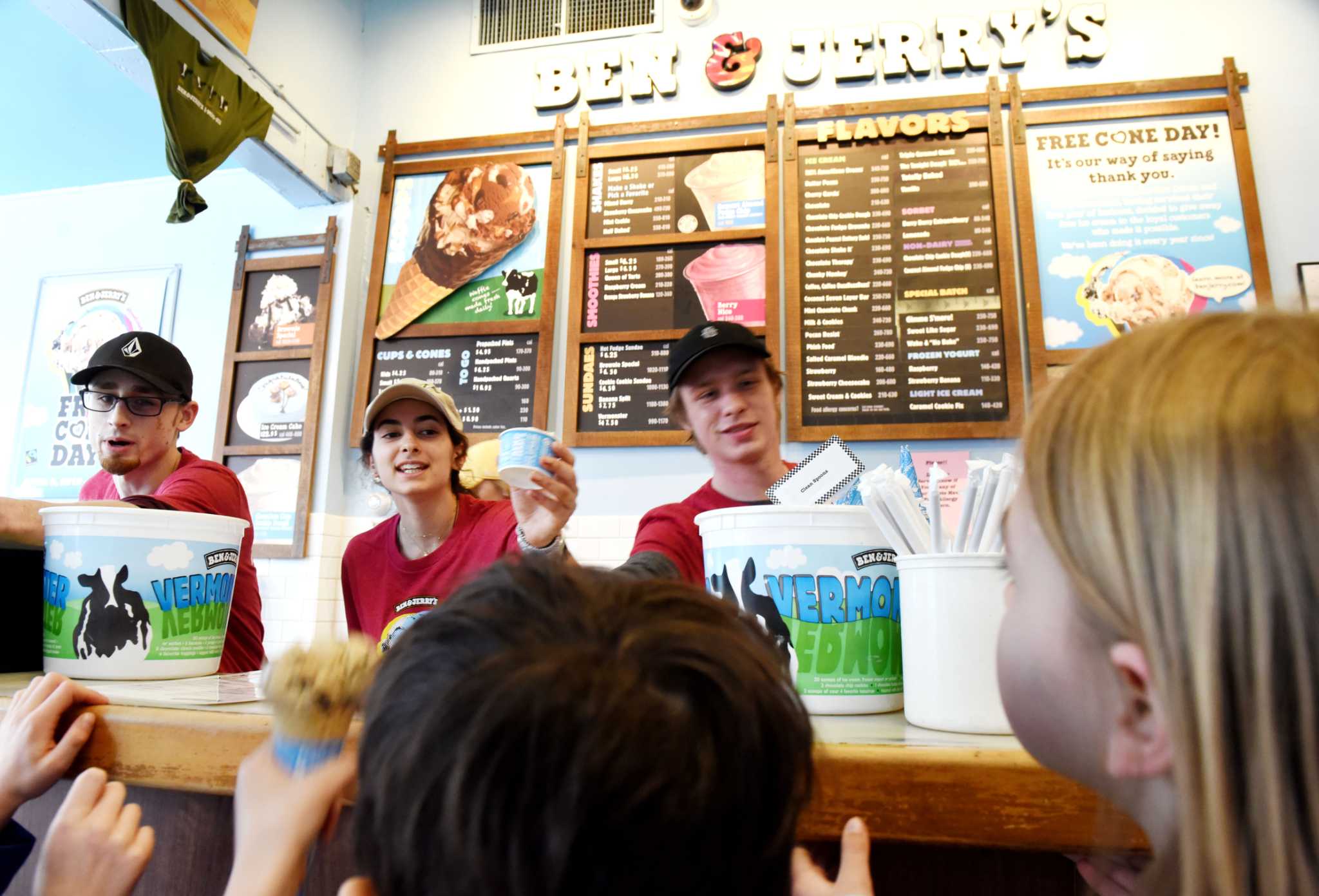 Ben & Jerry’s Free Cone Day set for Tuesday, April 19 at Scoop Shops