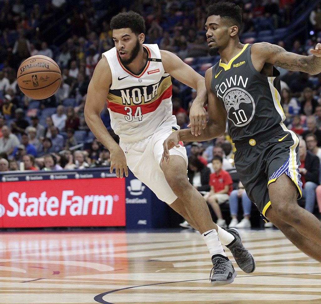 How Warriors’ Jacob Evans made the most of his homecoming vs. Pelicans