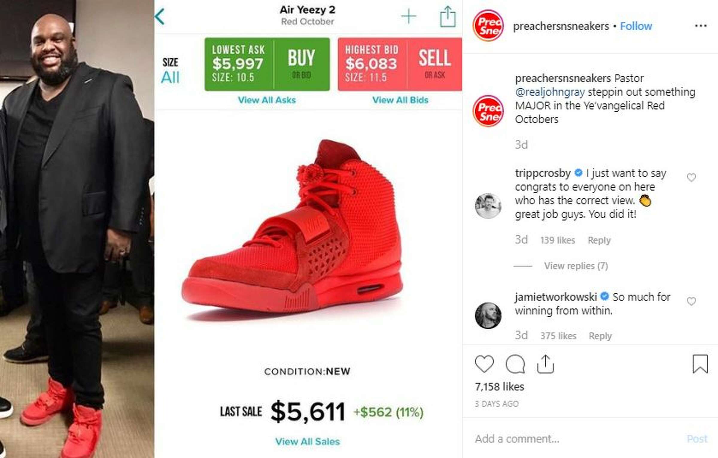 Preachers with Sneakers Instagram account features celeb pastors and ...