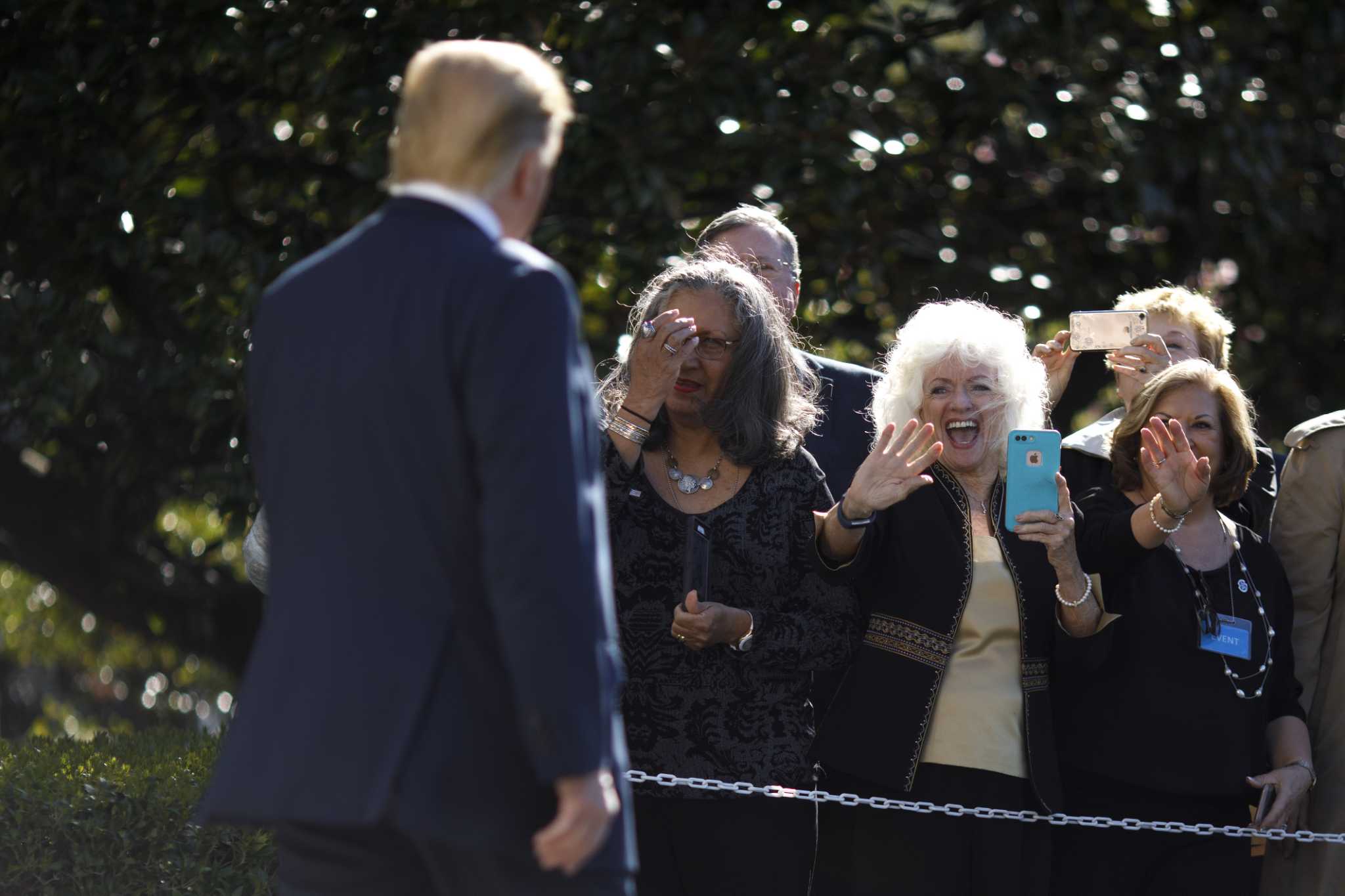 A look at President Trump's schedule for Wednesday visit to Texas