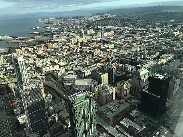 Launching a flight to the 61st floor of the Salesforce Tower