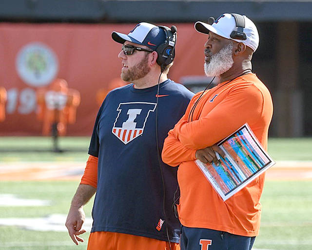 COLLEGE FOOTBALL: Illini spring game, fan fest set for Saturday