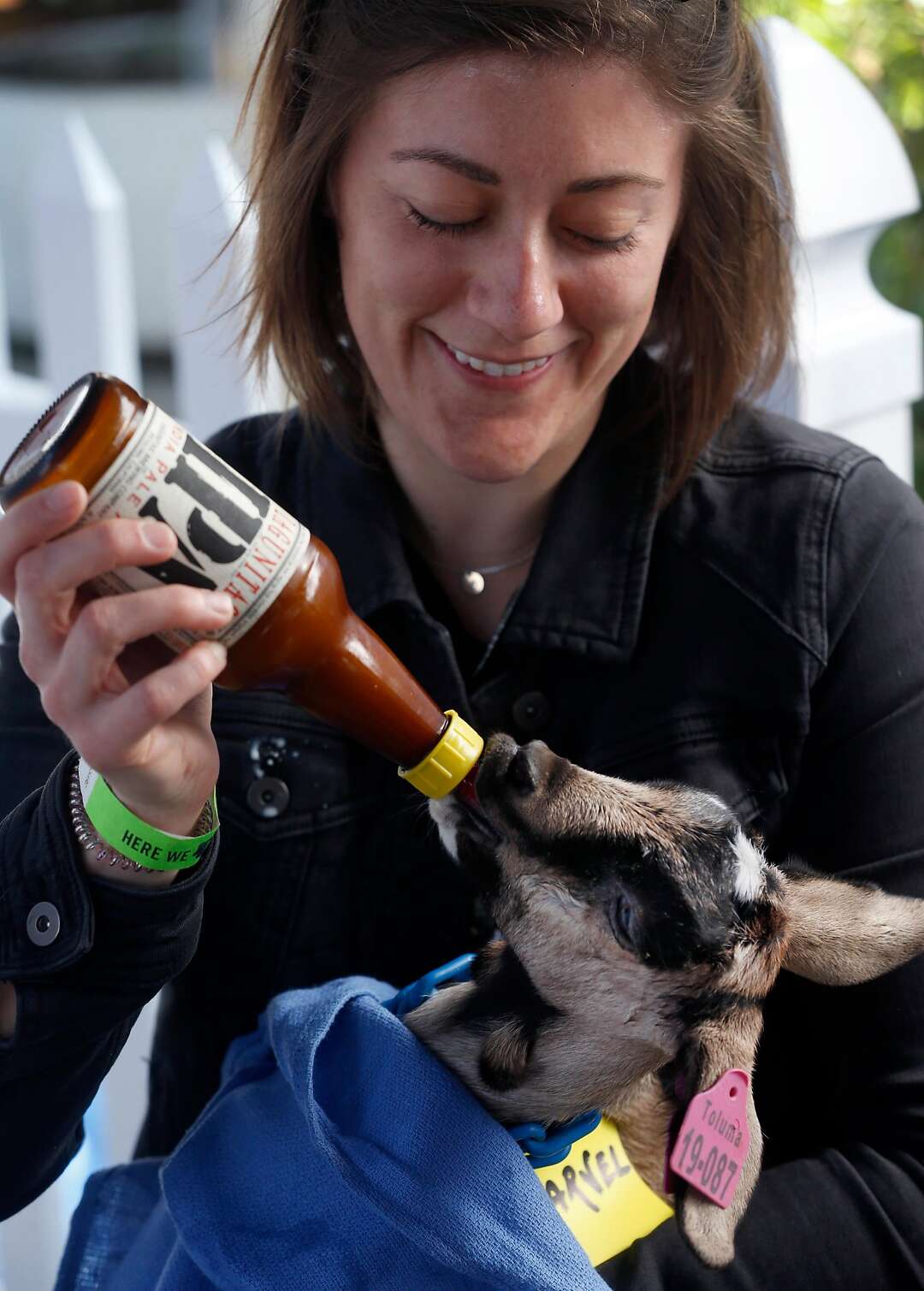 Maa! Maa! Baby goats invade the Ferry Building
