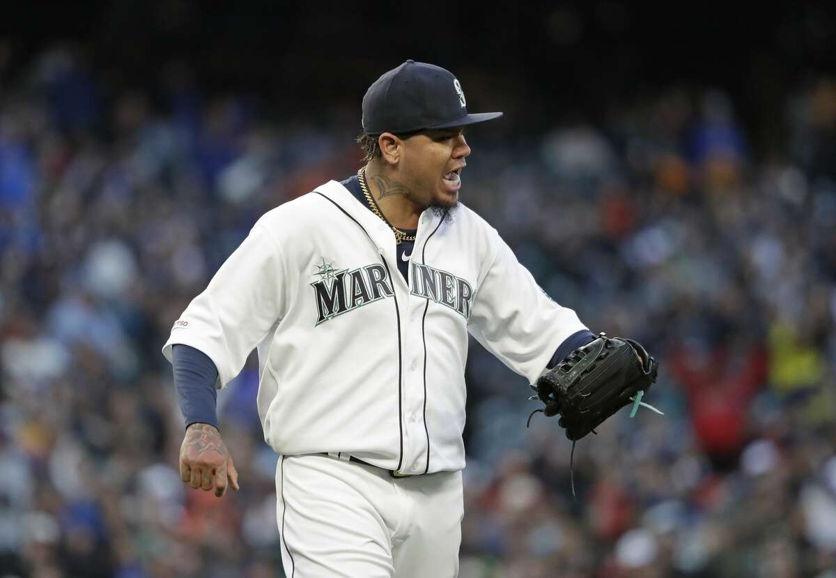 Former Seattle Mariners pitcher Hernandez: 3,000 strikeouts, 200 wins ...
