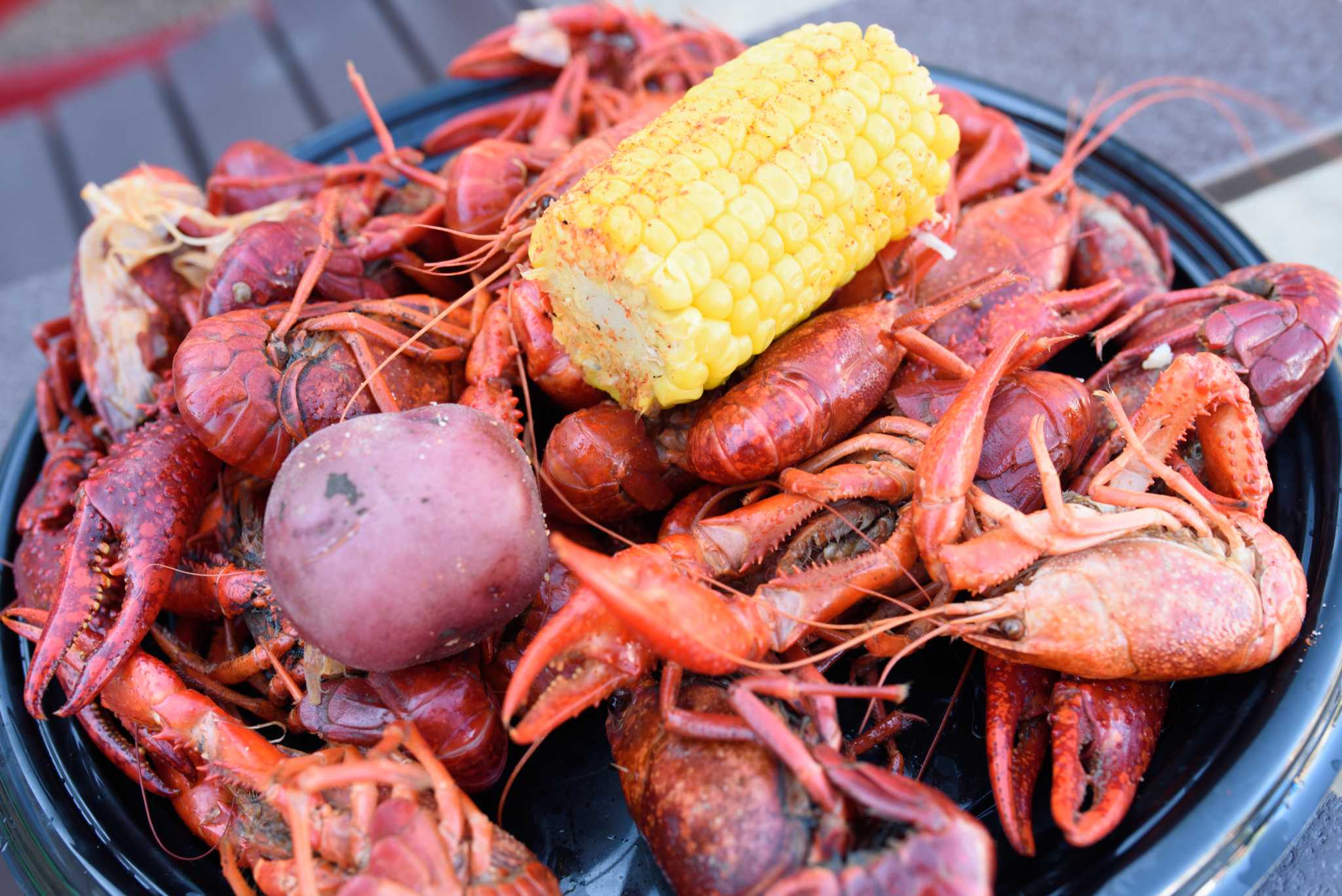 Crawfish time, y'all! Houstonians line up for Karbach's Crawfish Fest