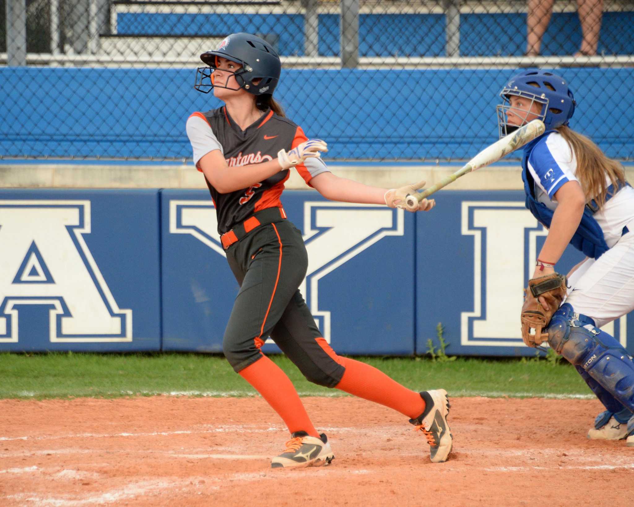 Katy Taylor softball in playoff position entering final week