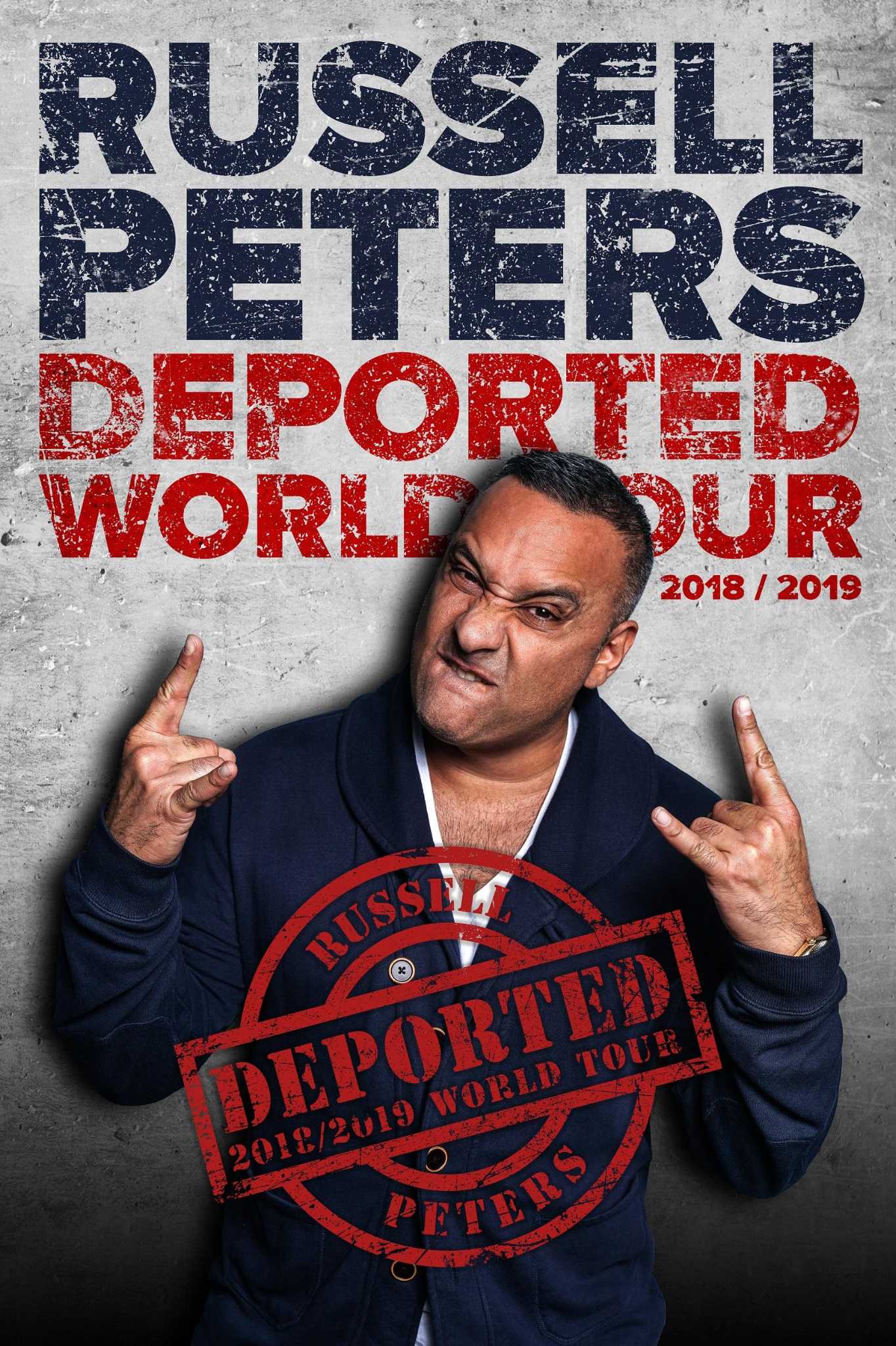 Comic Russell Peters comes to Bridgeport’s Webster Bank Arena
