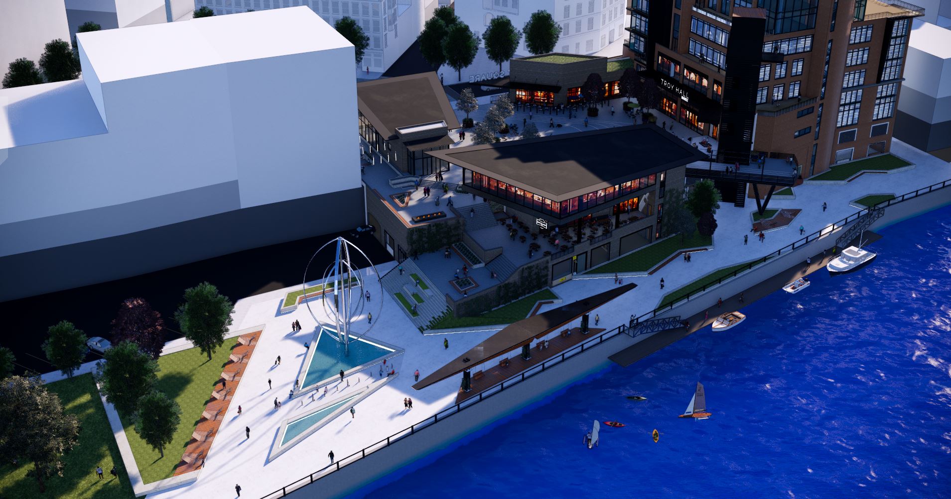 Troy has four options to develop 1 Monument Square