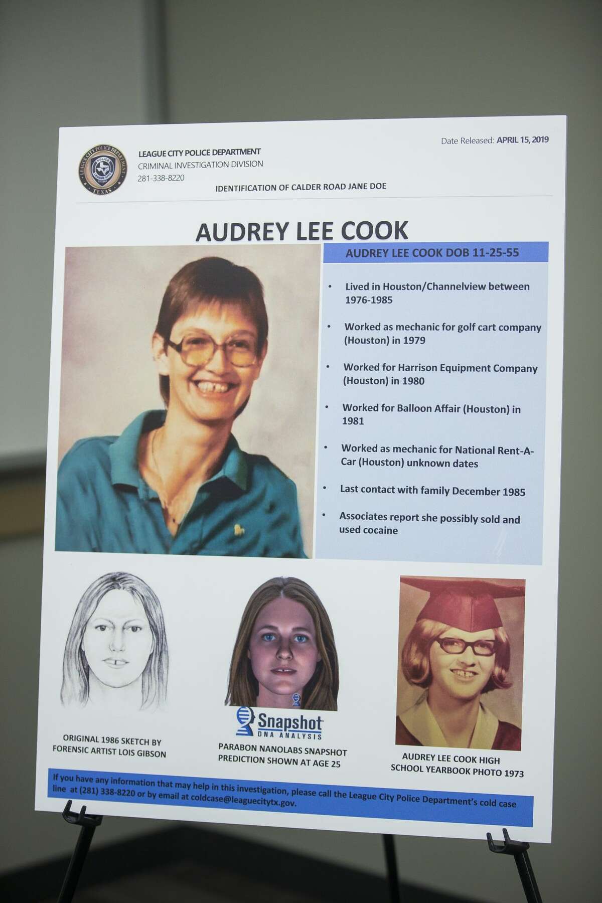 League City Police to unveil billboards to help solve 'Killing Fields ...