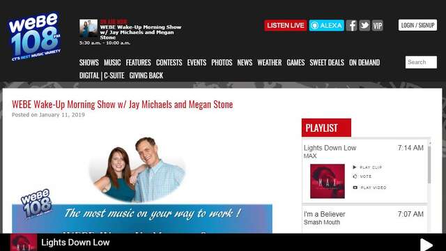 WEBE 108 moves to Westport firm