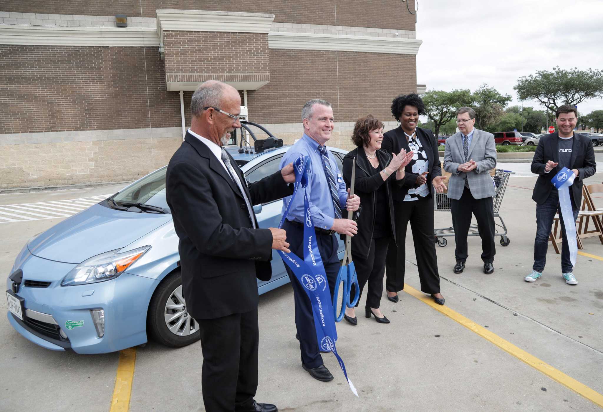 Kroger’s autonomous delivery cars latest salvo in Houston grocery wars
