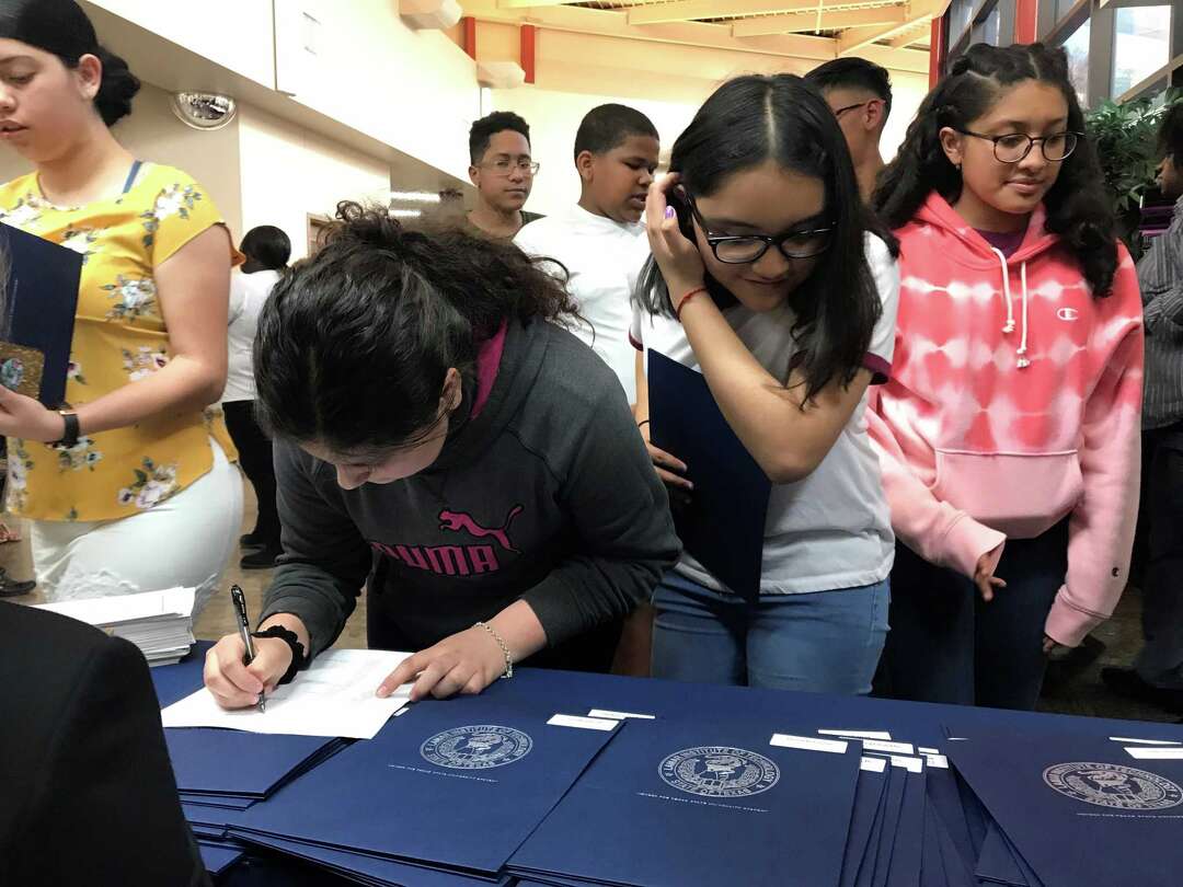 100 BISD students commit to Early College High School