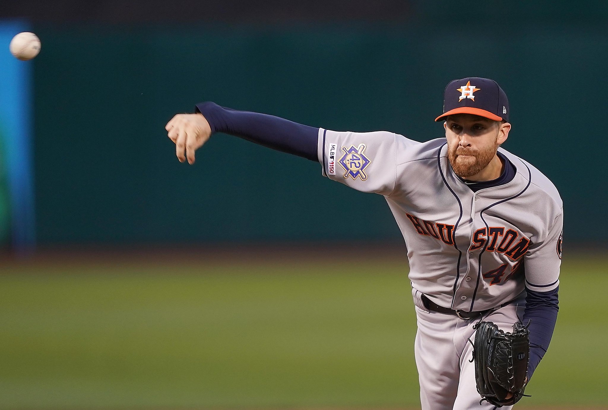 Watch: Astros pitcher becomes Neo from Matrix to avoid line drive