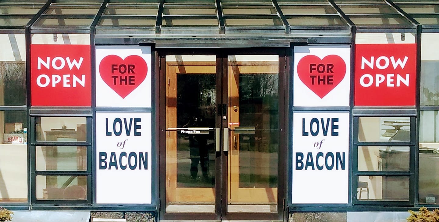 Bacon store open in Rotterdam