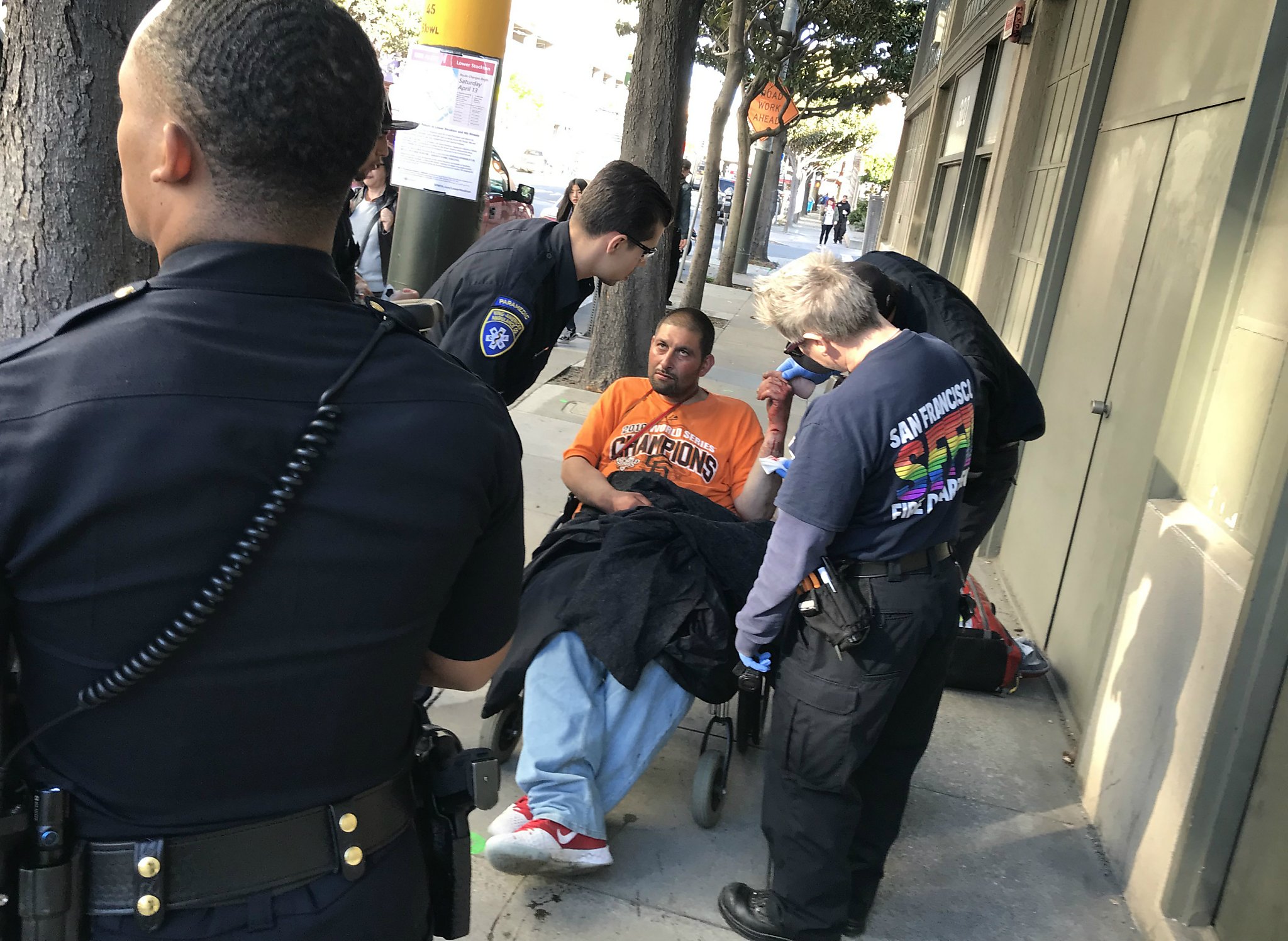Man slashed in sidewalk altercation in SF’s SoMa neighborhood