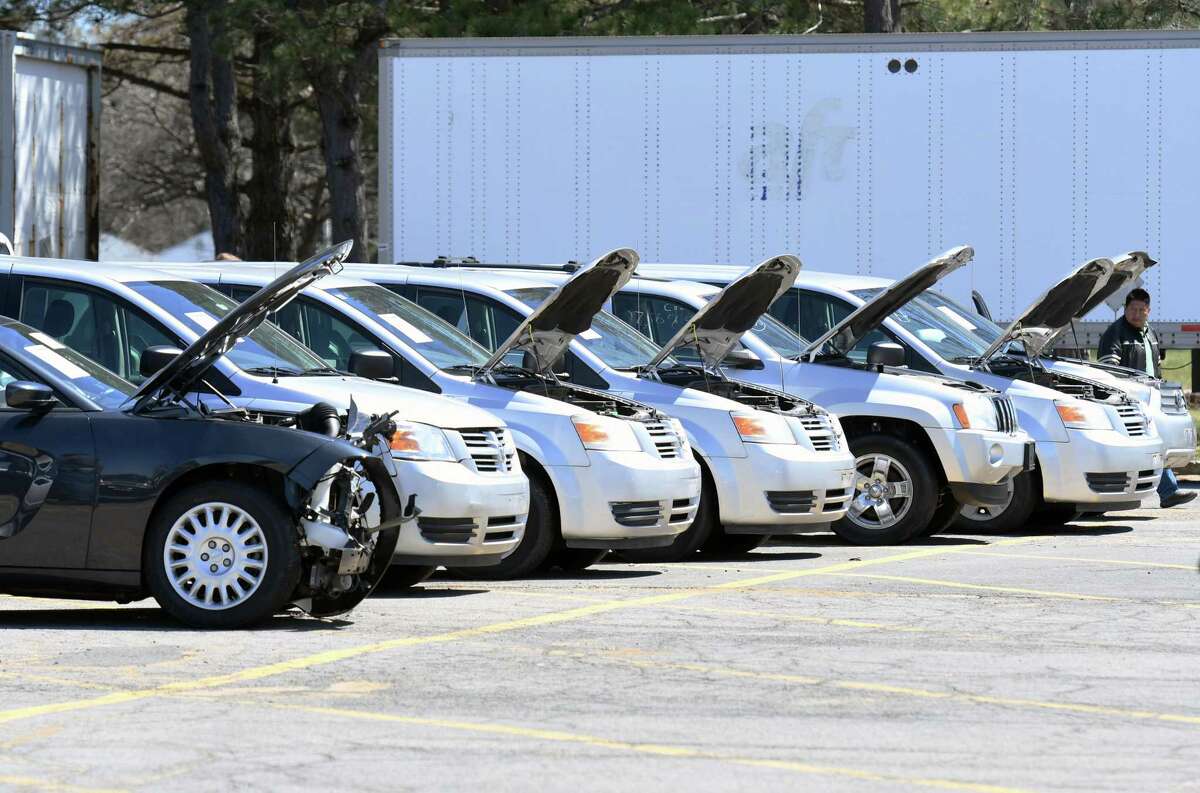 Photos: State auctions off surplus vehicles in Albany