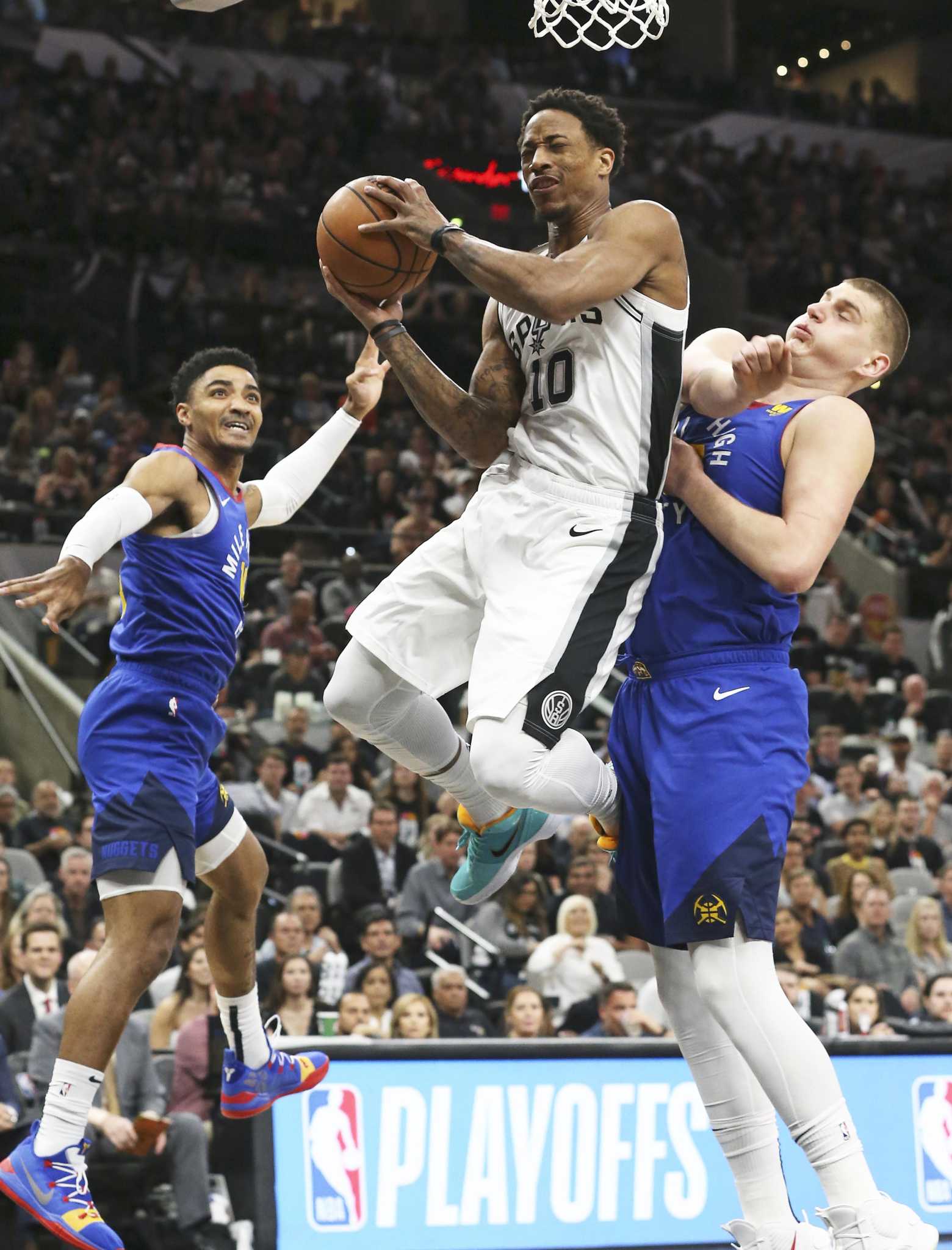 White gets revenge as Spurs take control