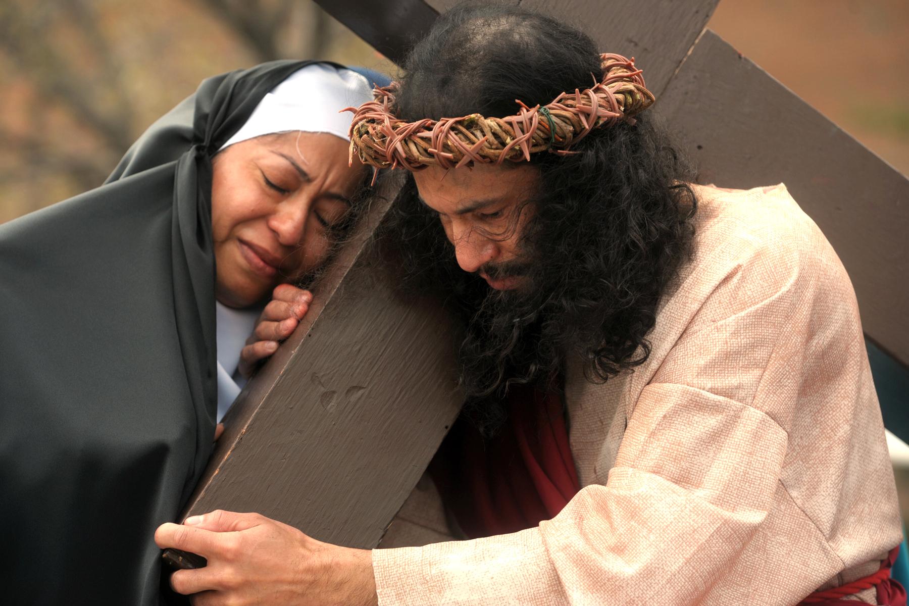 Stations of the Cross procession in Bridgeport