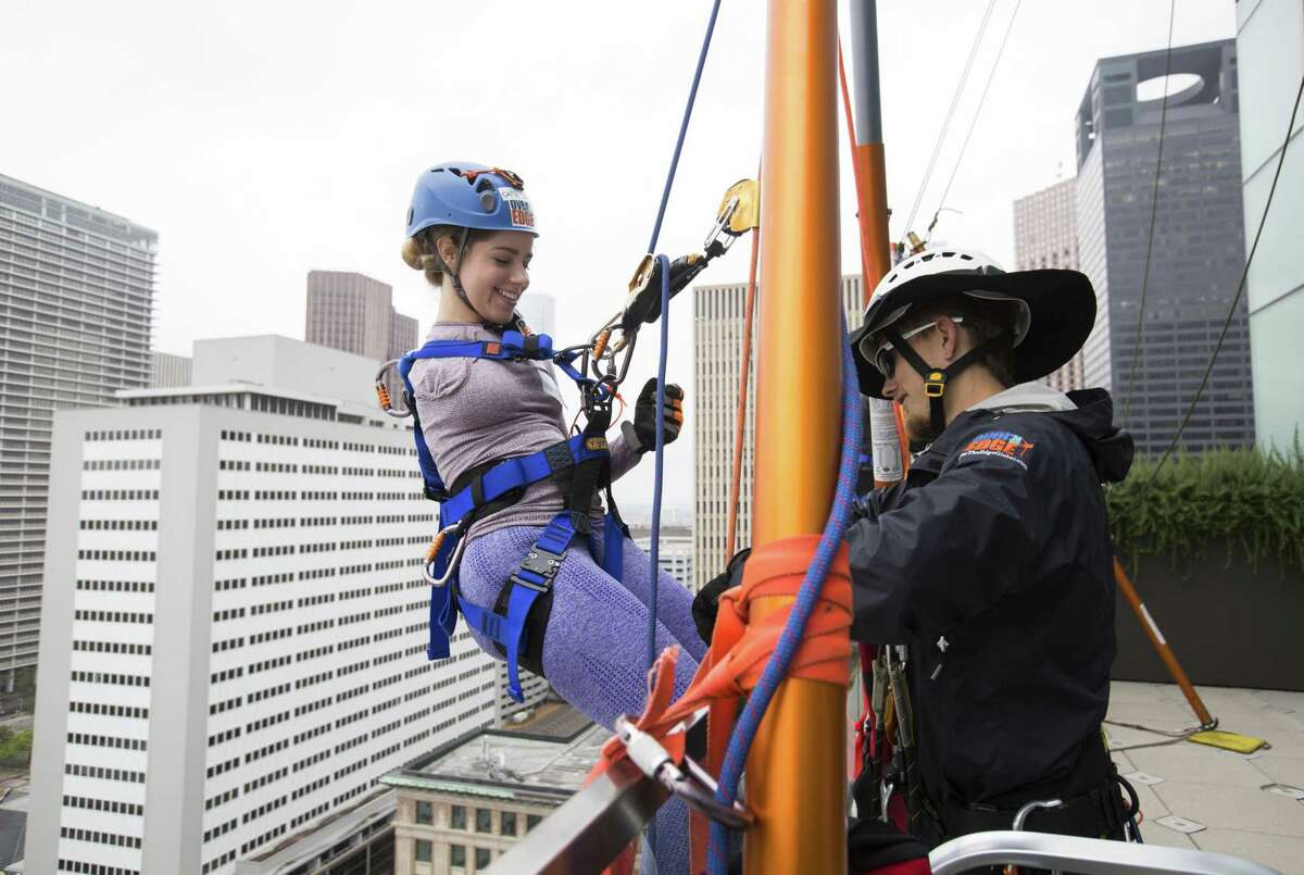 Fearless Faith: Rappelling down a skyscraper to benefit barrier-free camp