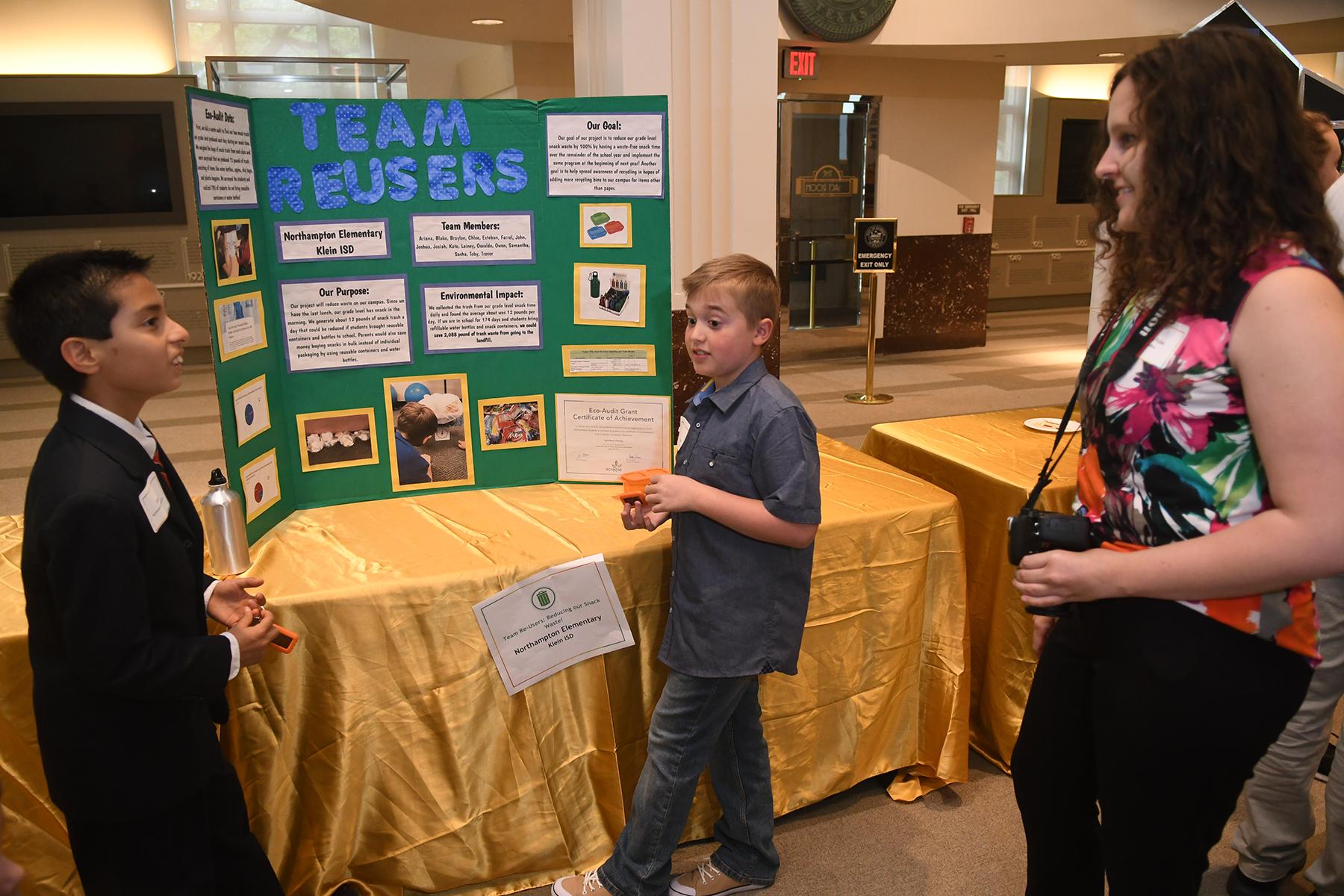 Student projects tackle environmental issues at first showcase