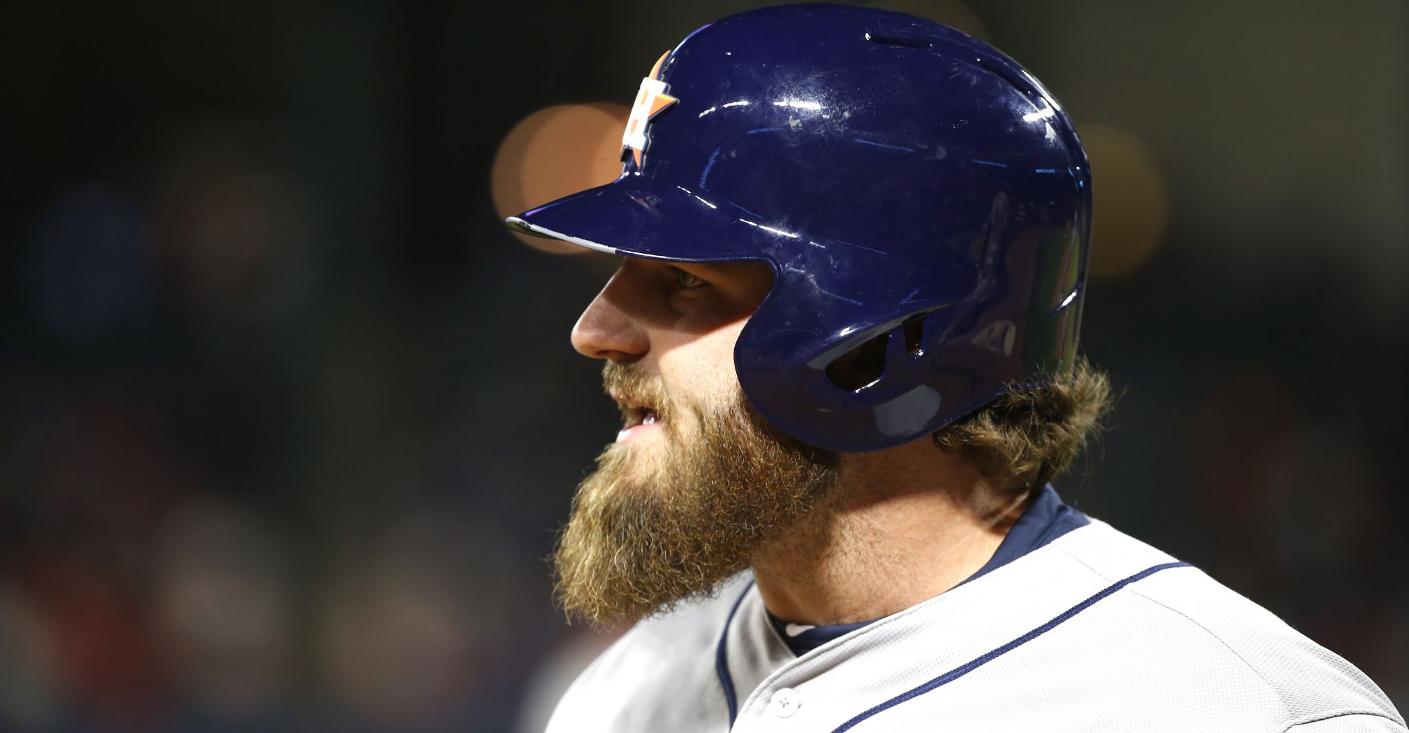 Astros' Tyler White works to sync up with fastballs