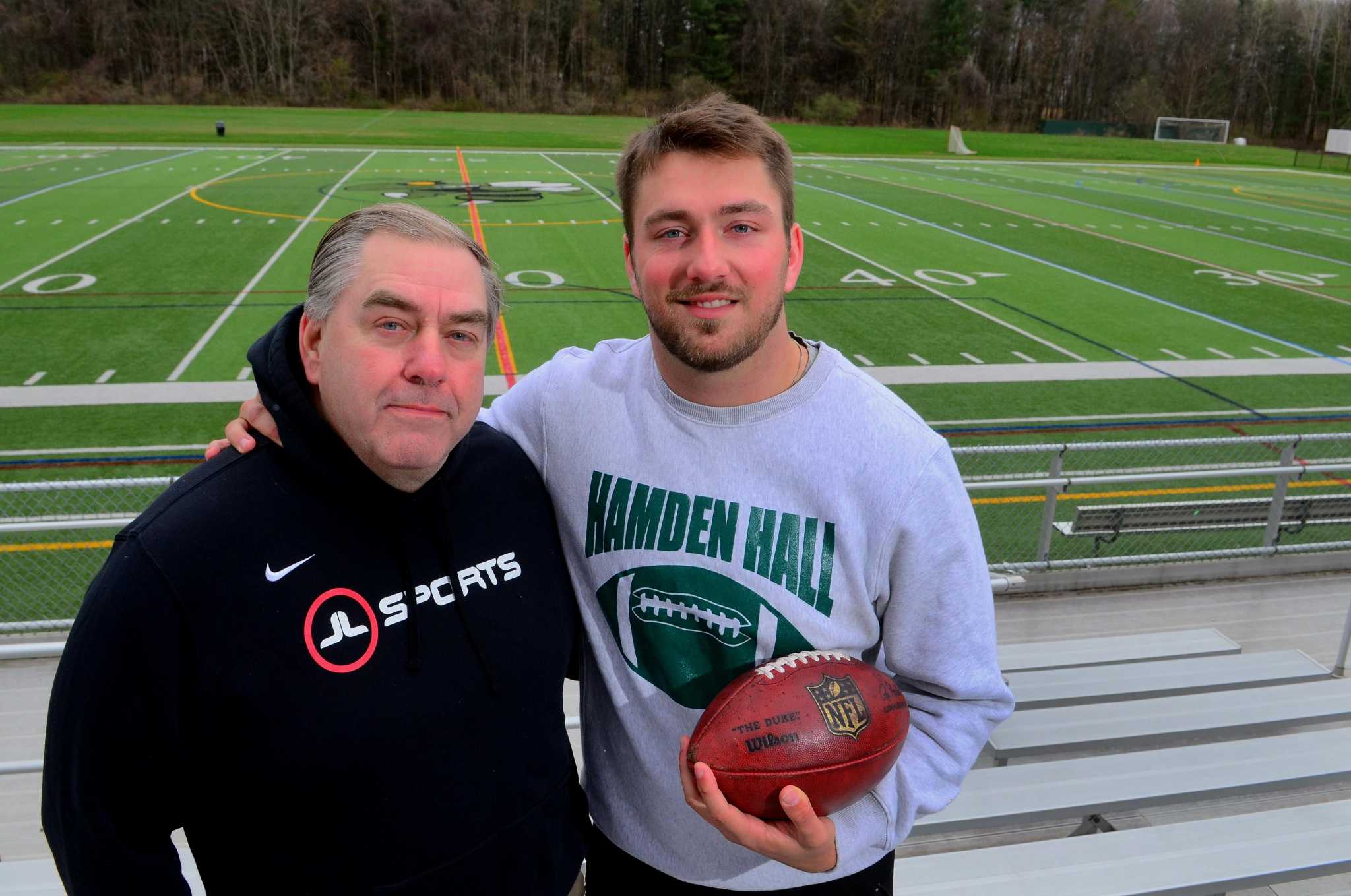 All in the family: T.J. Linta pursuing his NFL dream with his dad there ...
