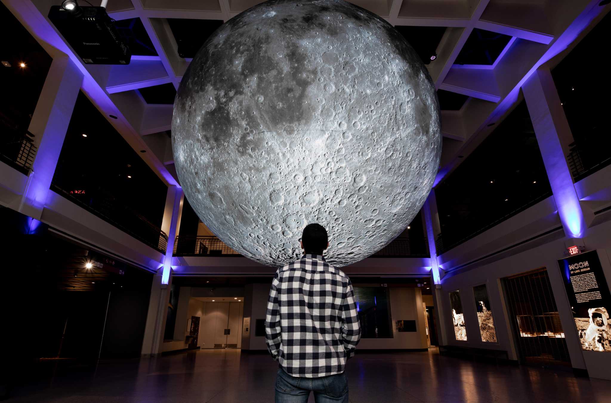 Space City Houston lives up to its name with a stellar moon exhibit at HMNS