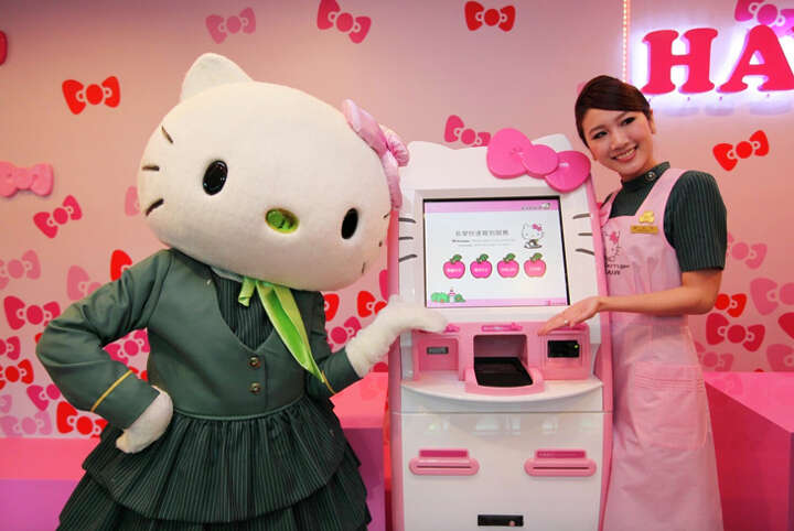 An unusual Hello Kitty jet to pounce on SFO