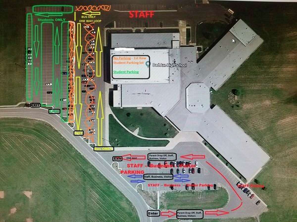Bad Axe High School unveils new drop-off route