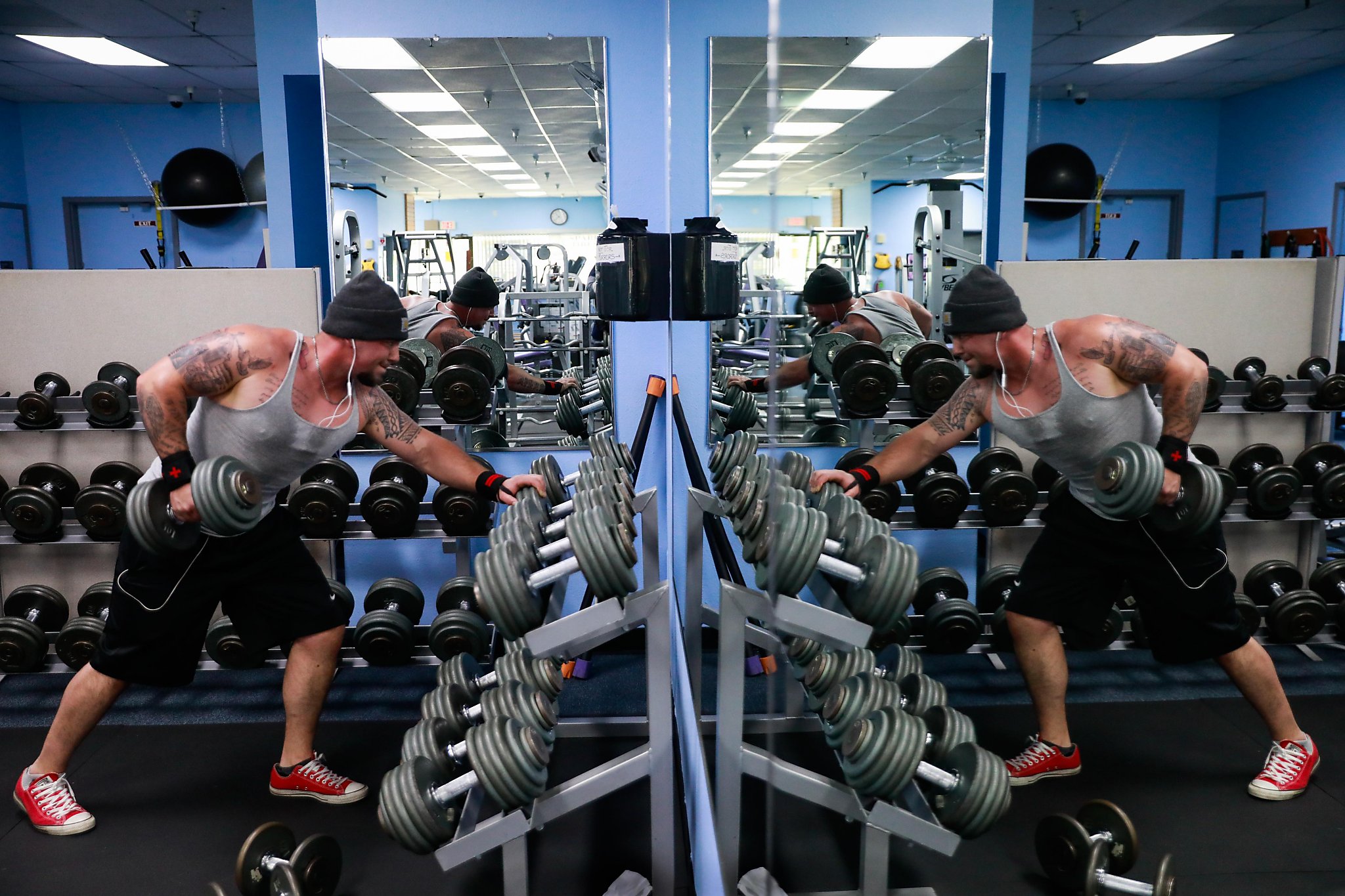 Paradise’s fitness club, one of few businesses untouched by fire ...
