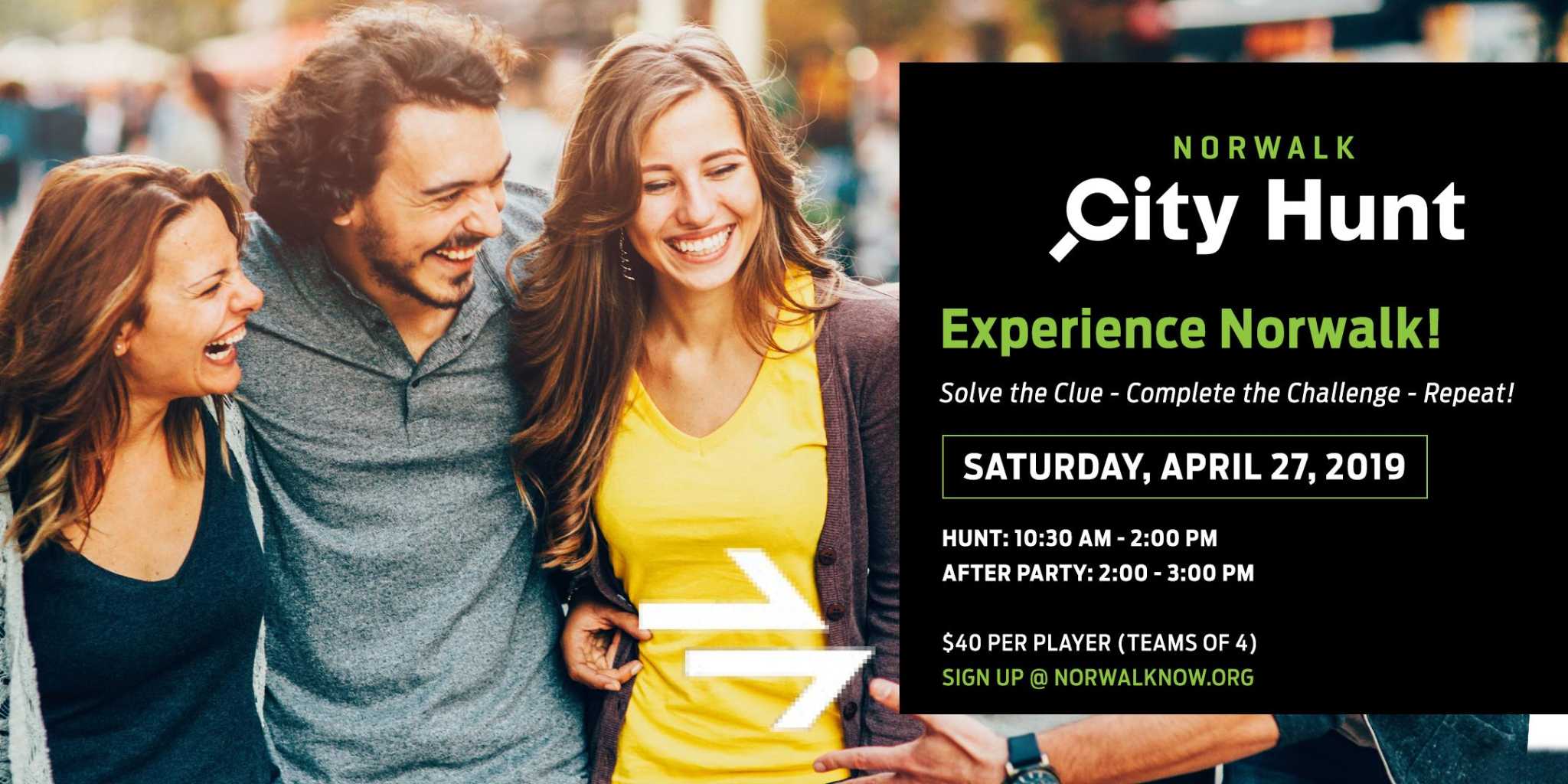 Join in the citywide adventure at 2nd annual Norwalk City Hunt Saturday