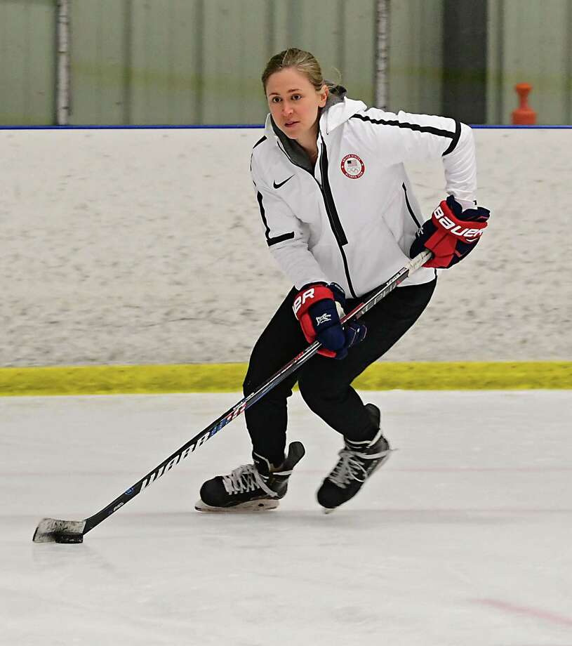 Gold medal Olympian hosts Clifton Park hockey clinic - Times Union
