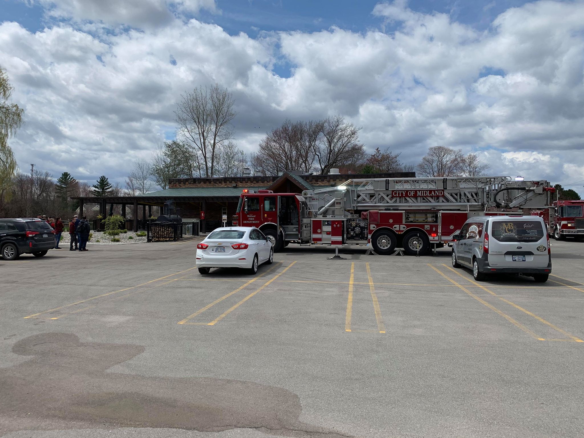 Midland Fire responds to possible electrical fire at Midland Brewing Co.