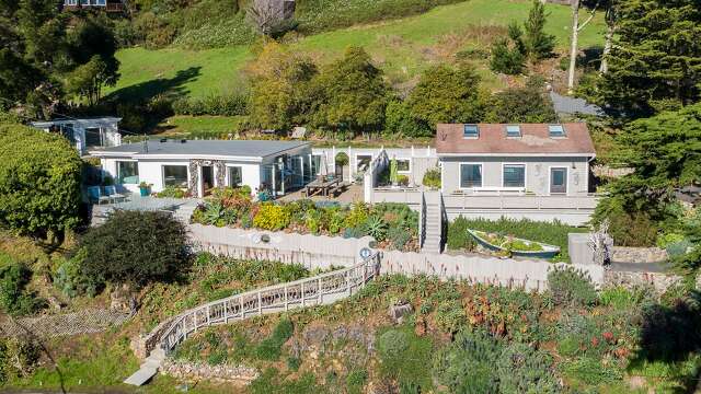 Interior designer's personal residence and cottage in Muir Beach listed ...