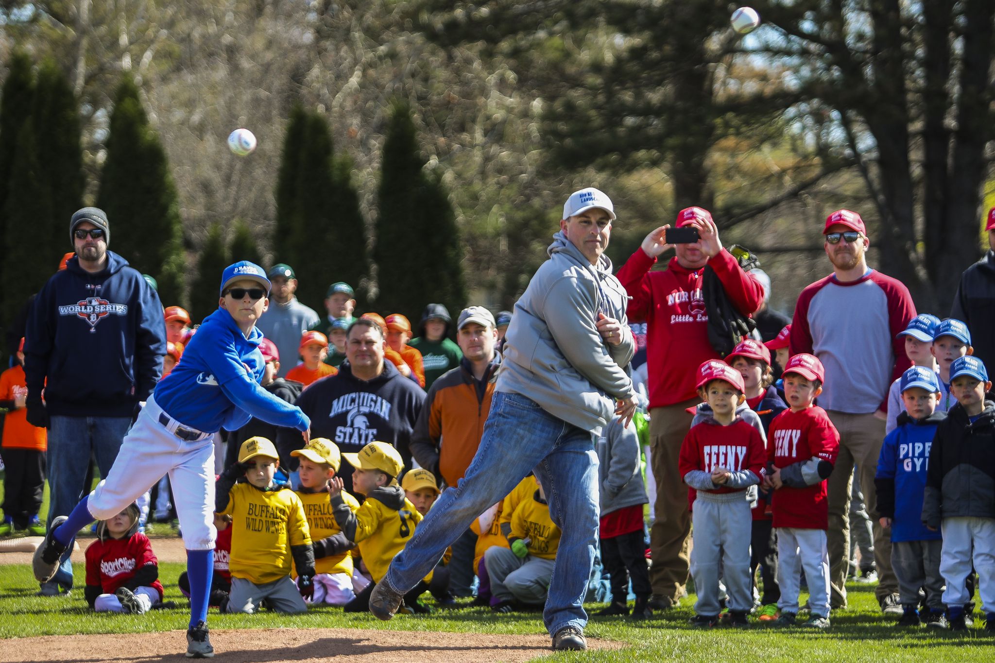 Northeast Little League opening day ceremony - April 27, 2019