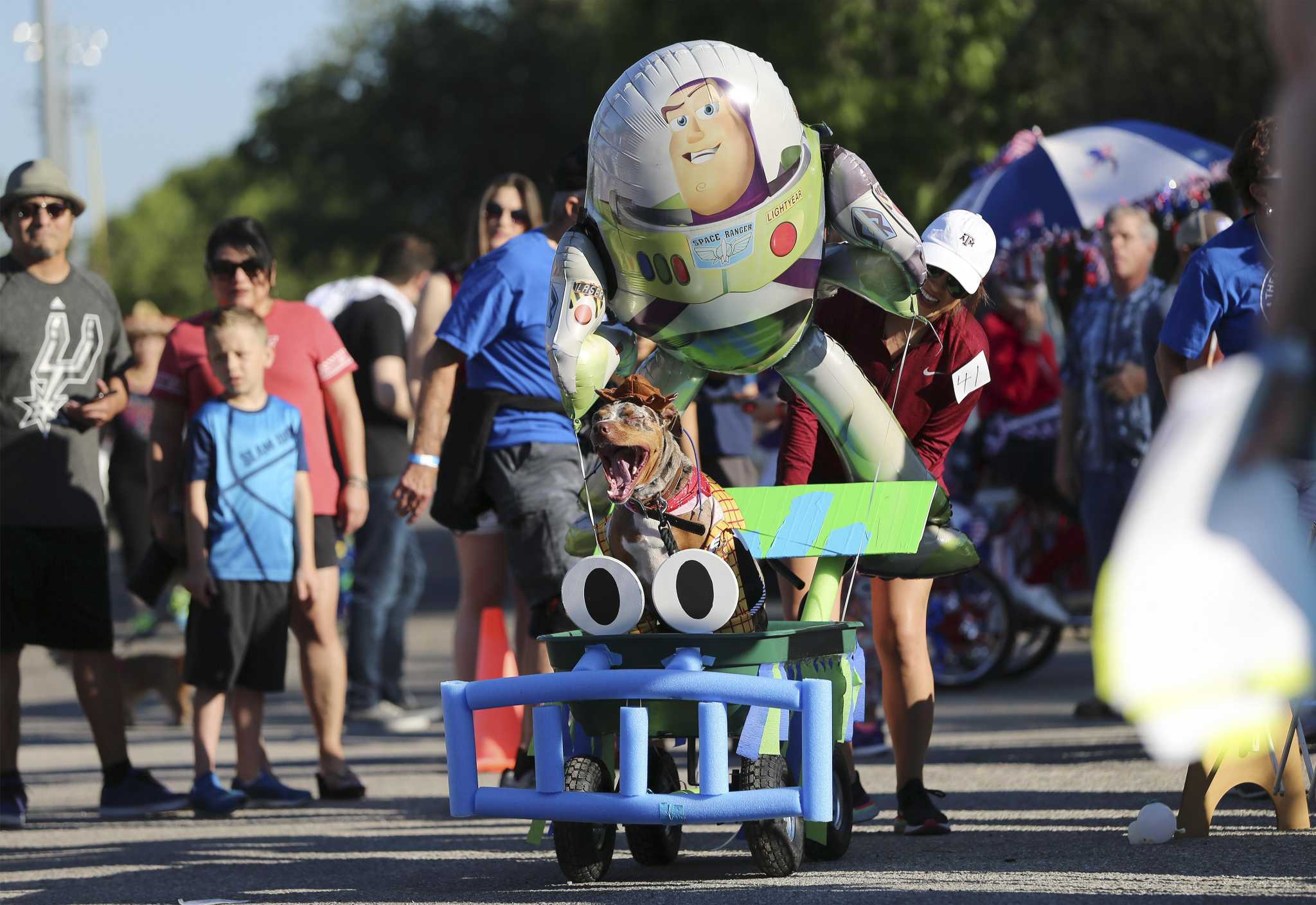 Fiesta Pooch Parade featured hundreds of dogs from across San Antonio