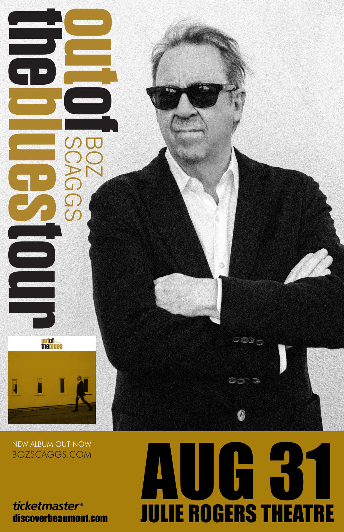 Boz Scaggs to perform in Beaumont this fall