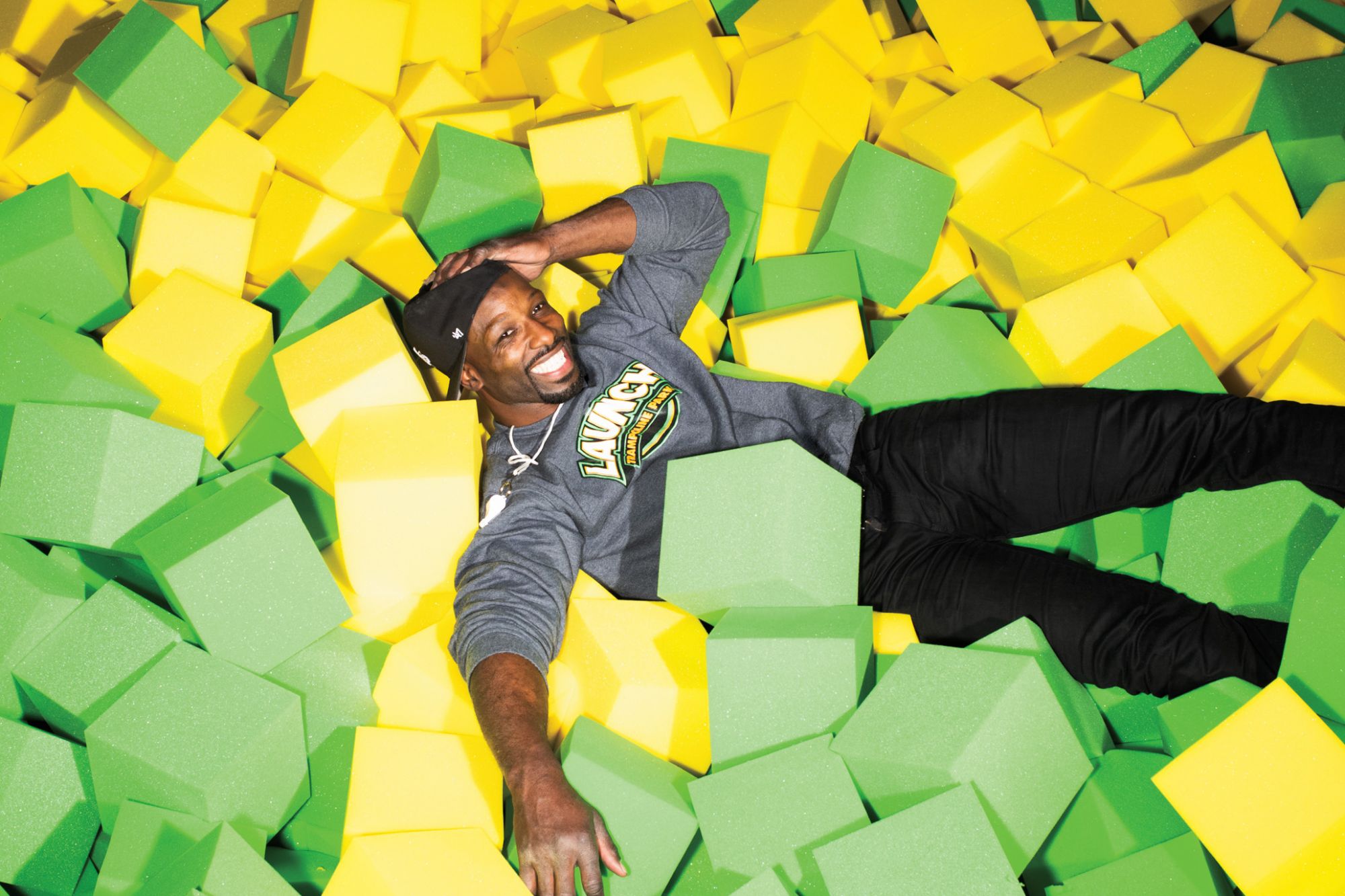 Former NFL Star Jason Avant Has a New Career -- In Trampoline Parks