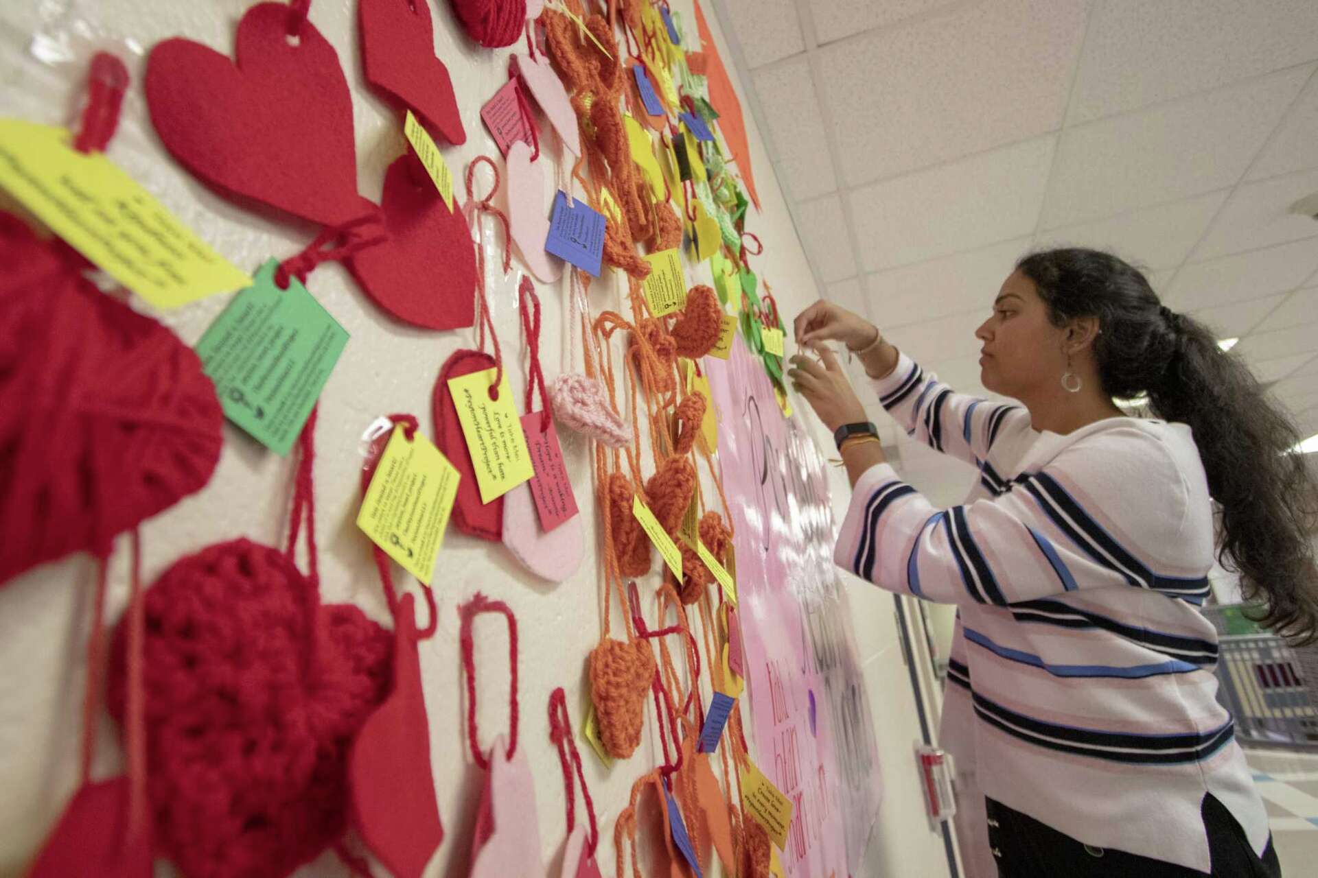 The Woodlands College Park students raise awareness for mental health issues with Peyton Heart ...