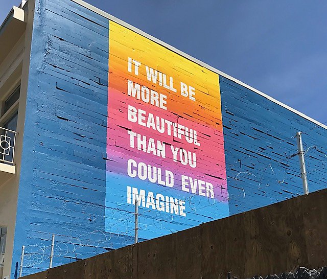 An artist’s promise, more beautiful than one could imagine