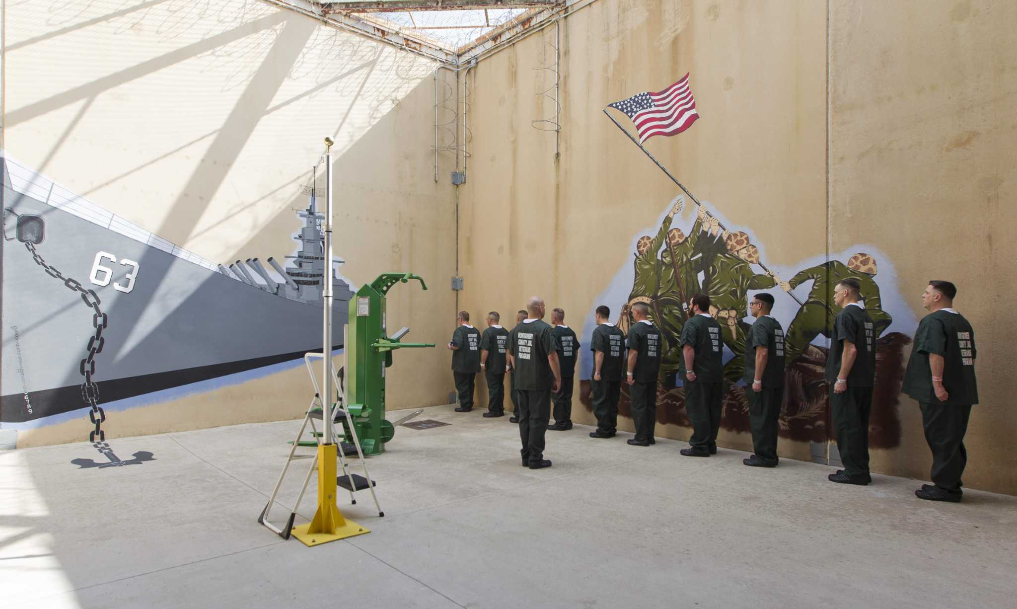 Veterans pod at Montgomery County Jail celebrates second year with new ...