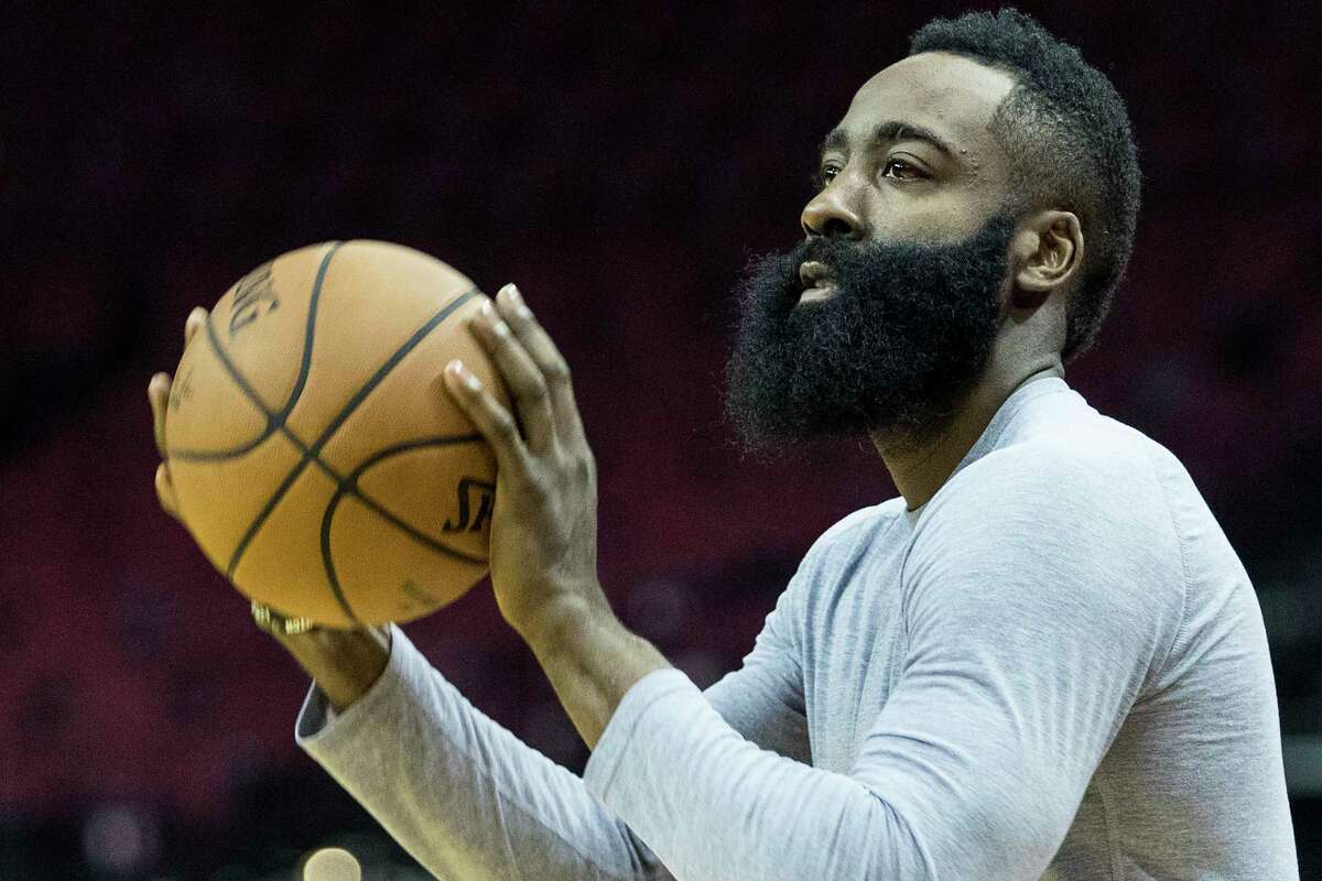 Rockets guard James Harden's vision improving, but still blurry with ...