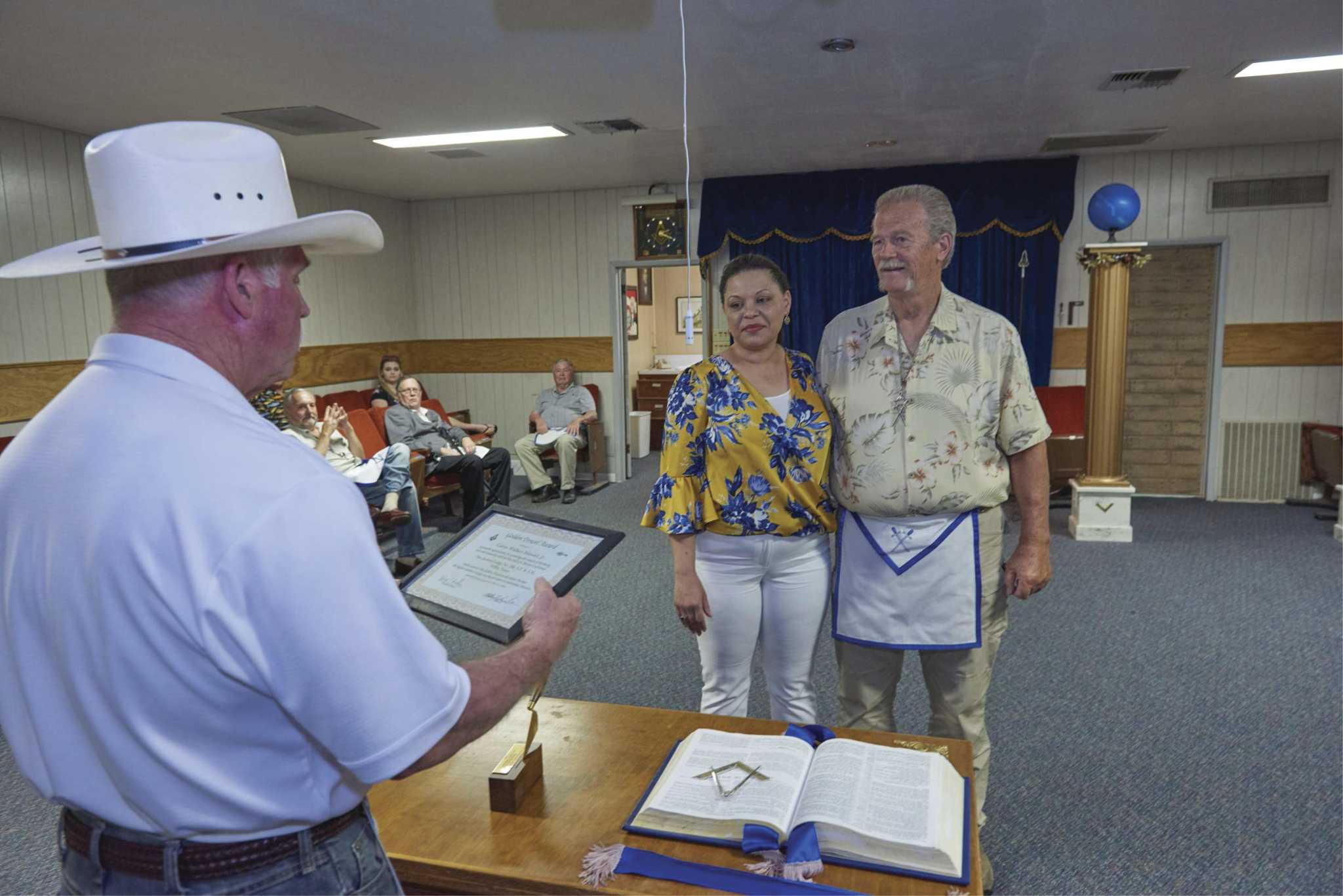 Retired HFD captain honored with Golden Trowel Award