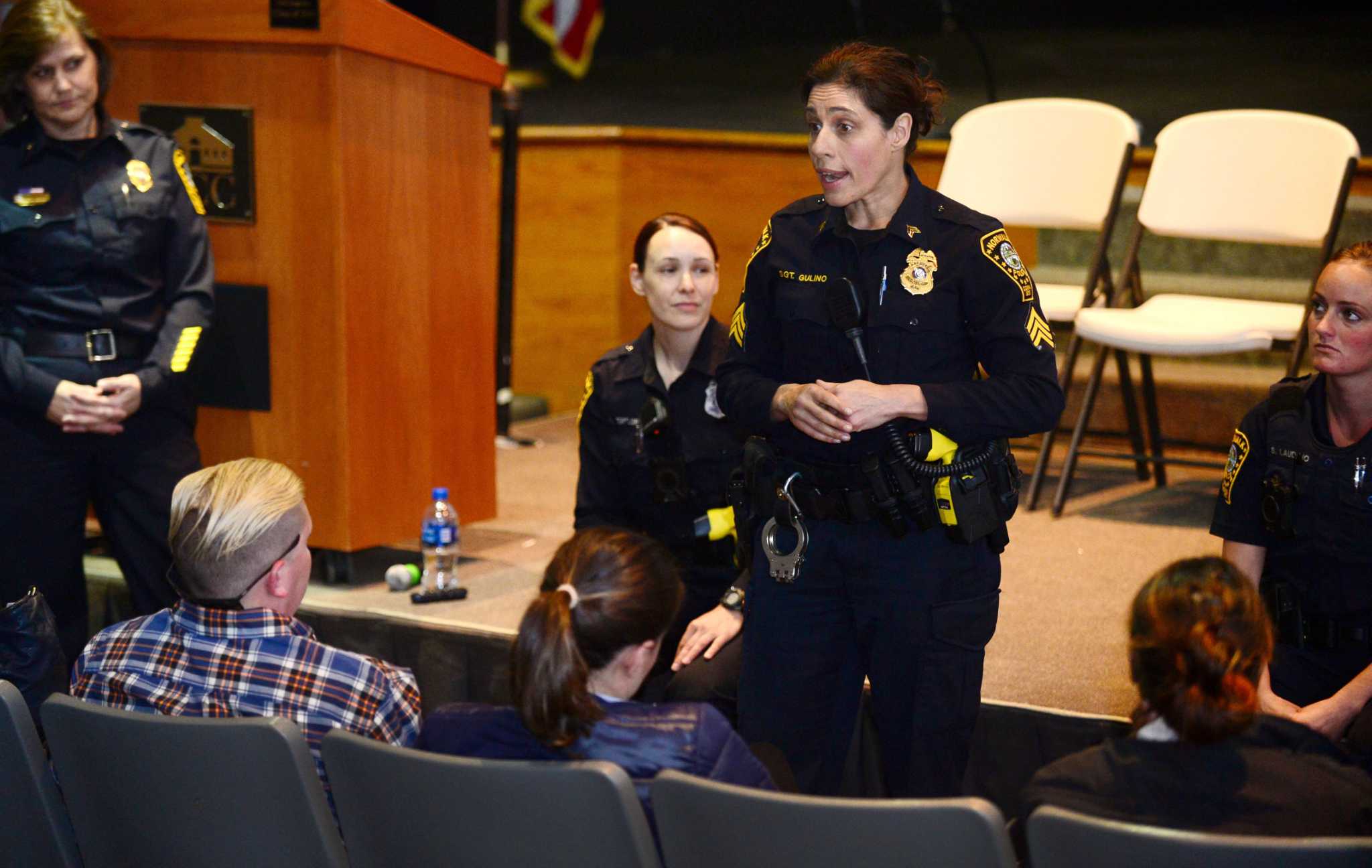 Norwalk police encourage women to join the force