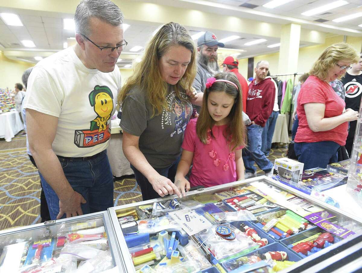Pez enthusiasts take in the NEPEZCON and FunkoFest in Stamford